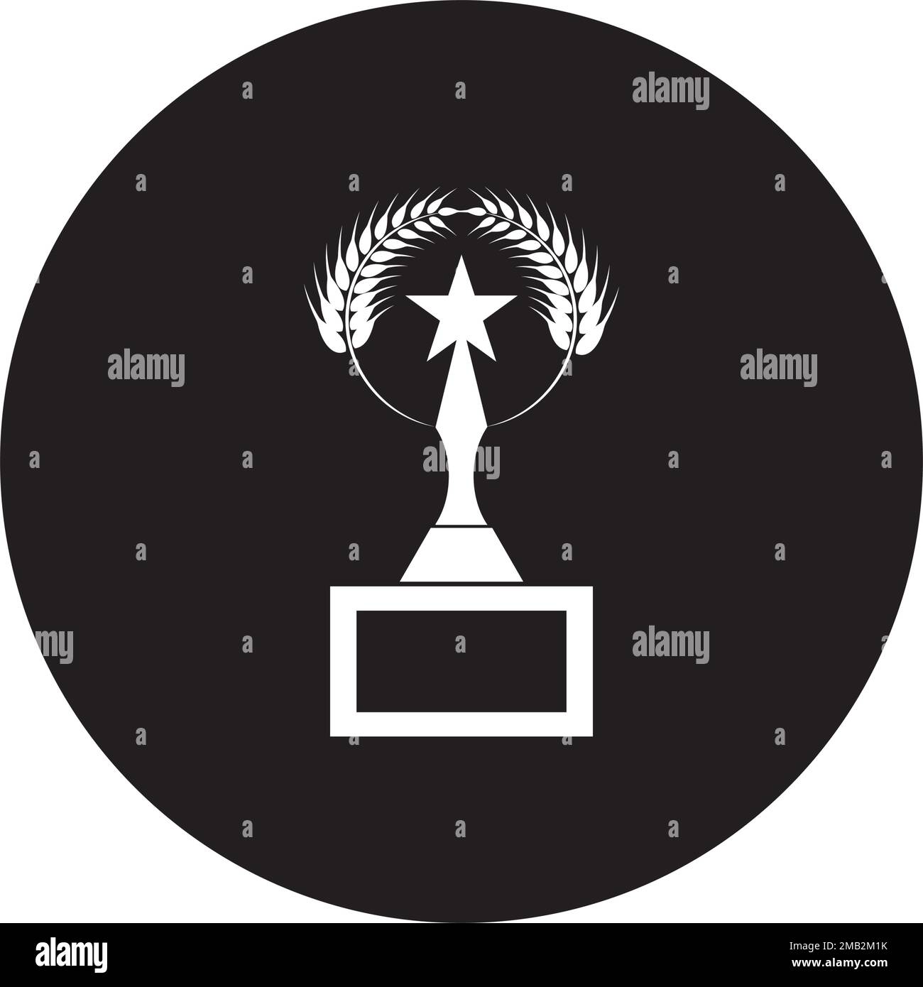 Trophy cup vector icon winner symbol Stock Vector Image & Art - Alamy