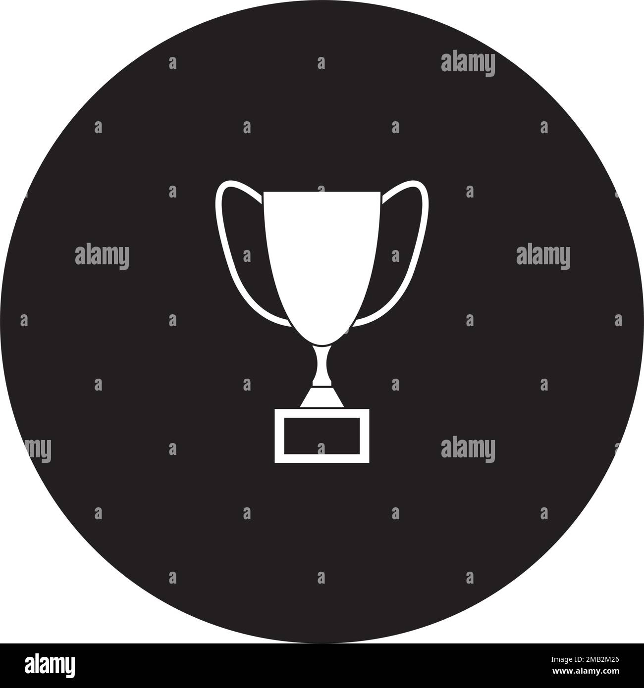 Trophy cup vector icon winner symbol Stock Vector Image & Art - Alamy