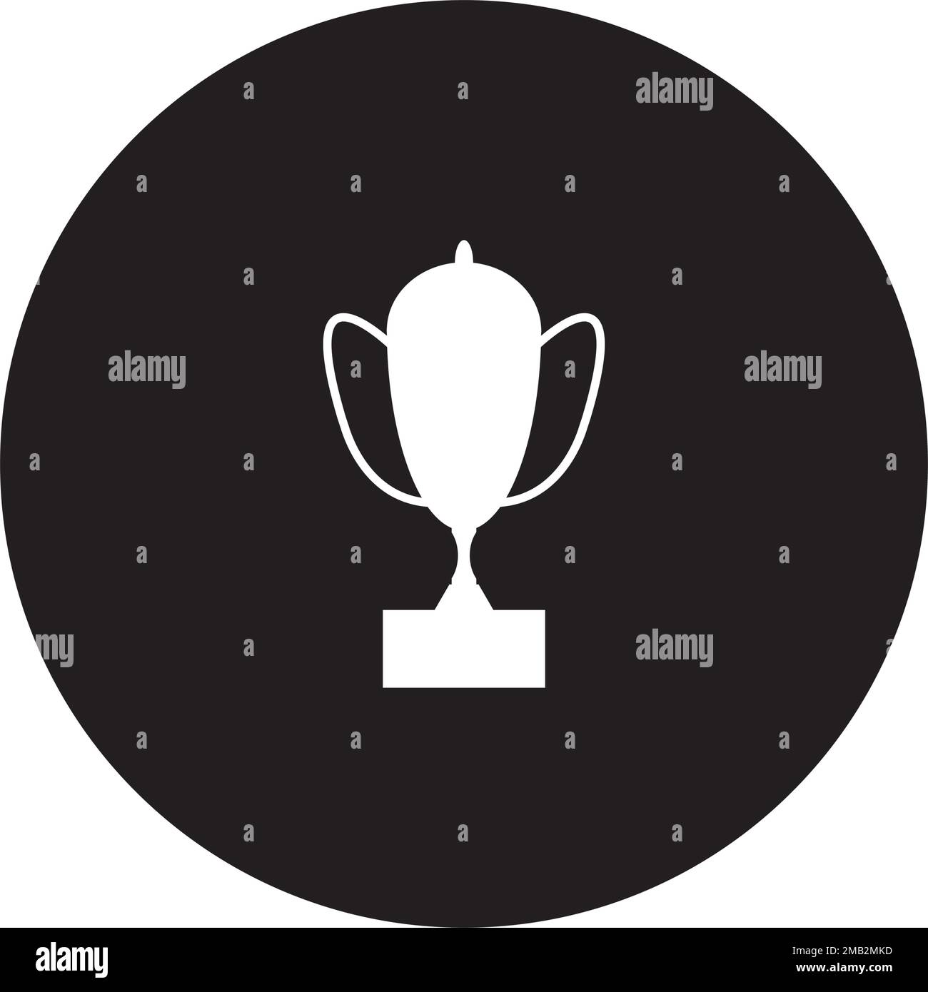 Trophy cup vector icon winner symbol Stock Vector Image & Art - Alamy