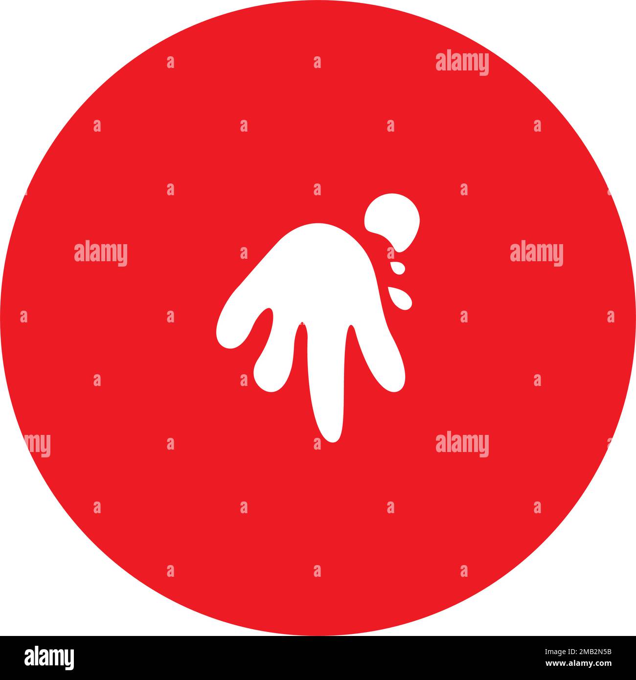Blood ilustration logo hi-res stock photography and images - Alamy