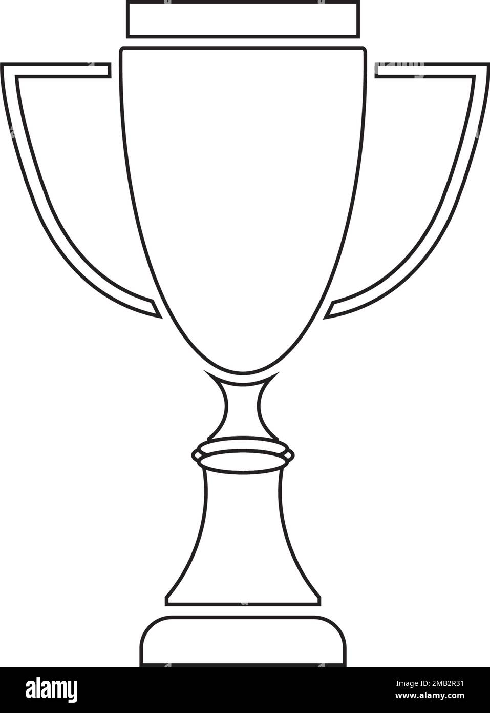 Golden trophy cup first Black and White Stock Photos & Images - Alamy