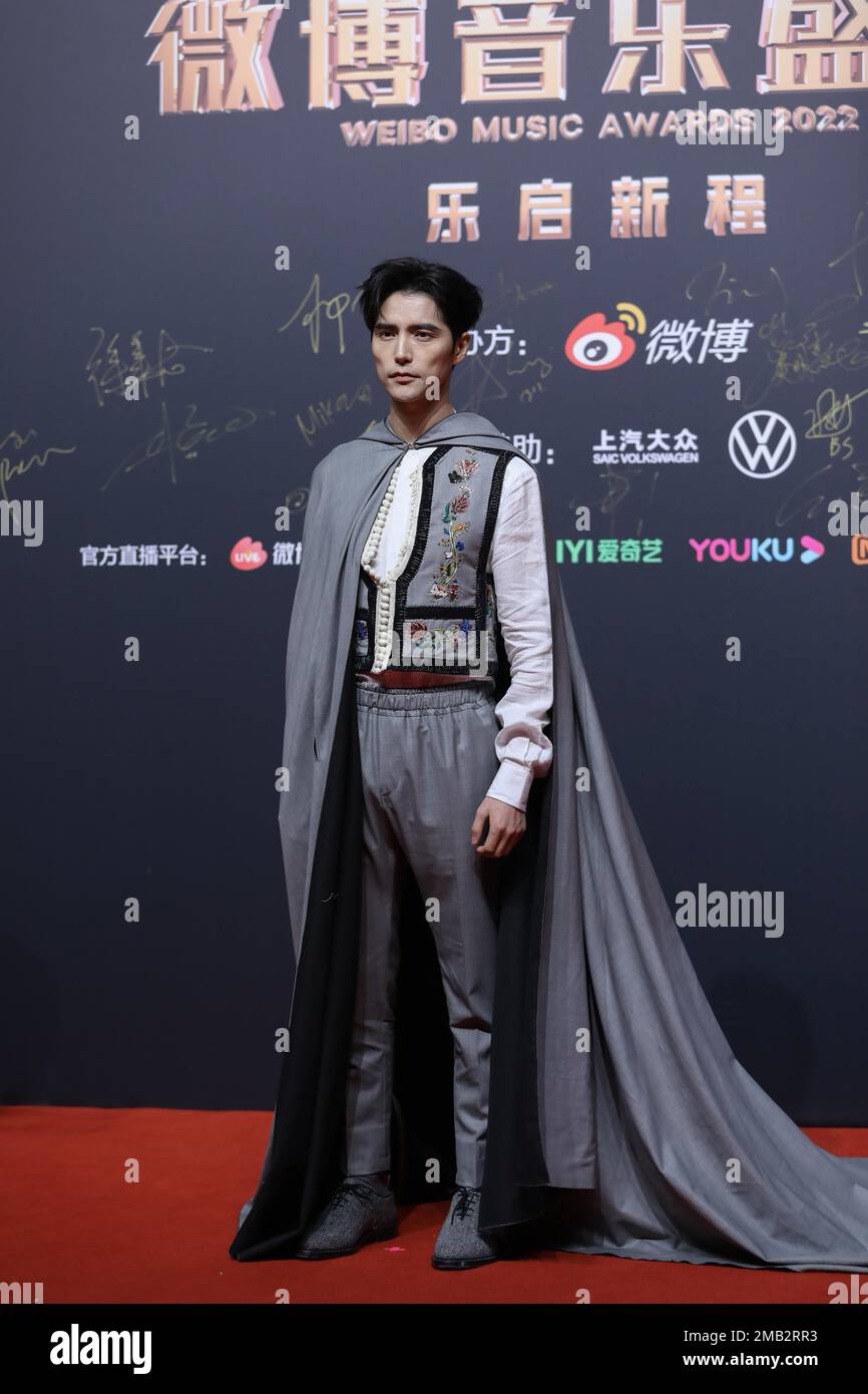 Chinese musical theater actor, singer and songwriter Ayanga attended ...