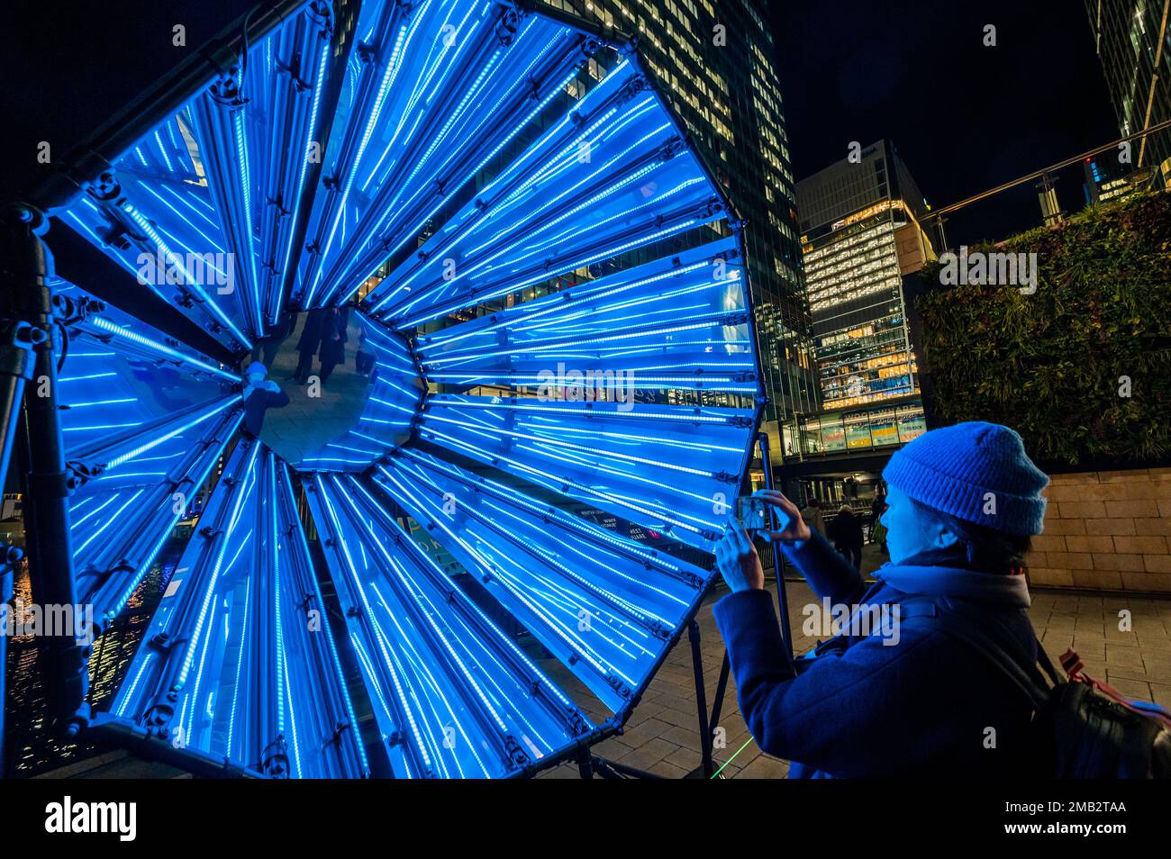 London, UK. 19th Jan, 2023. Out of the Dark by Tom Lambert - Winter ...