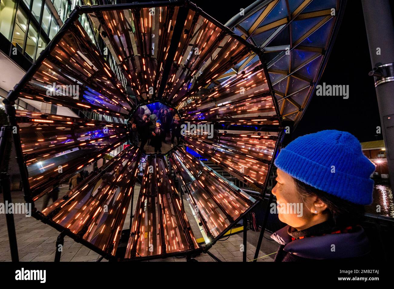 London, UK. 19th Jan, 2023. Out of the Dark by Tom Lambert - Winter ...