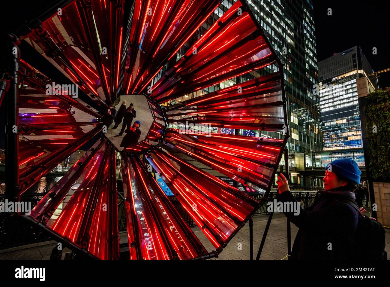 London, UK. 19th Jan, 2023. Out of the Dark by Tom Lambert - Winter ...