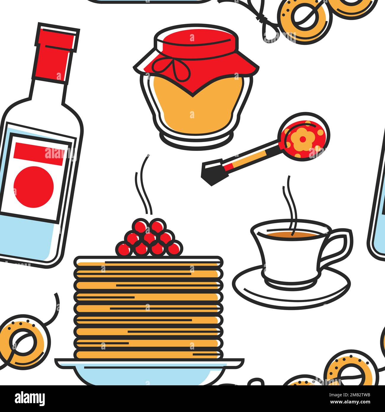 Seamless endless pattern wooden Stock Vector Images - Alamy