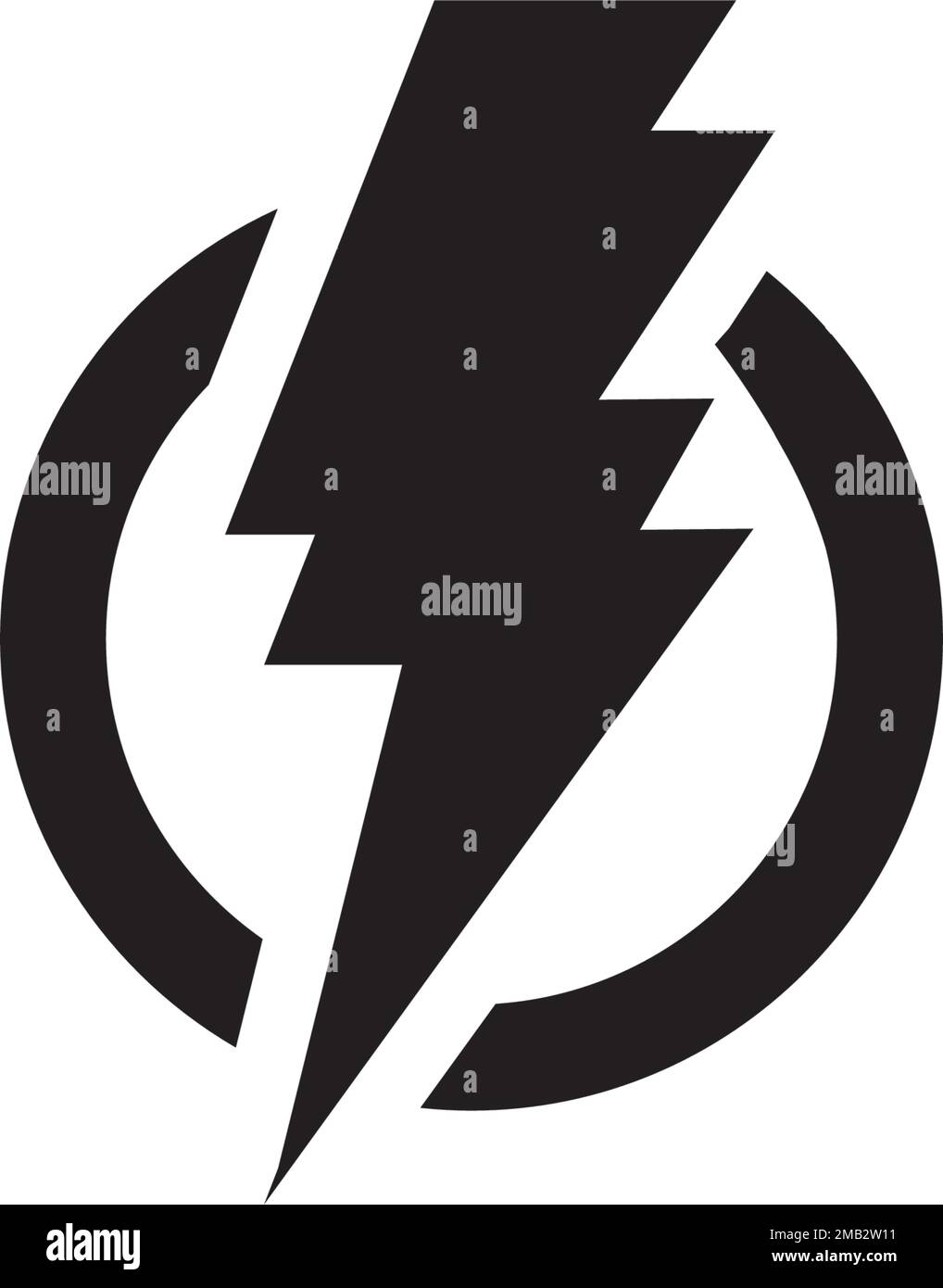 power lighting electric icon logo Stock Vector Image & Art - Alamy