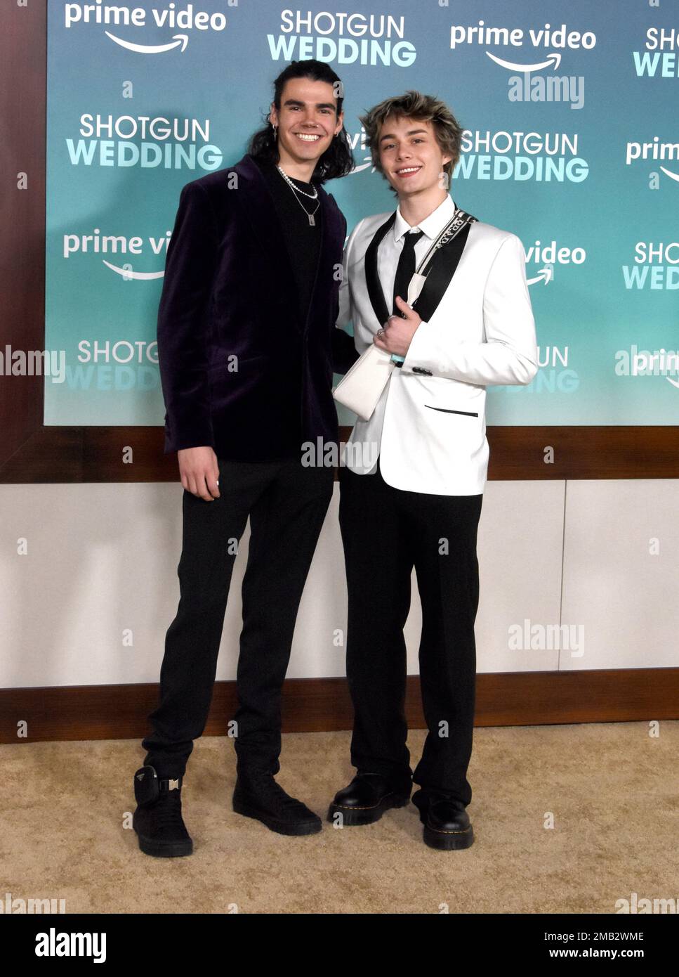 Hollywood, California, USA 18th January 2023 Cian Henry and Bryce ...