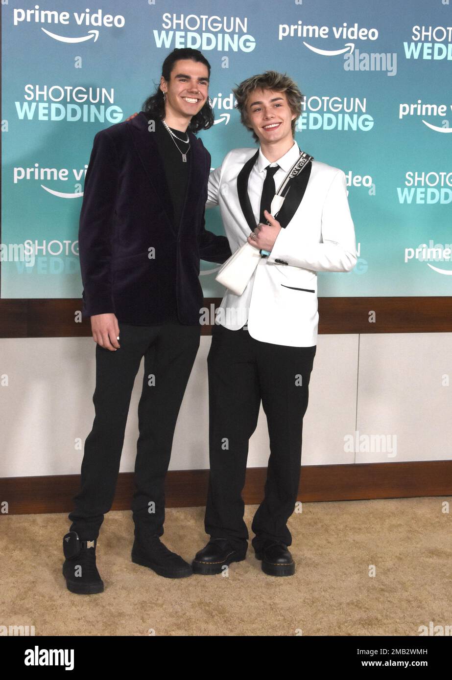 Hollywood, California, USA 18th January 2023 Cian Henry and Bryce ...