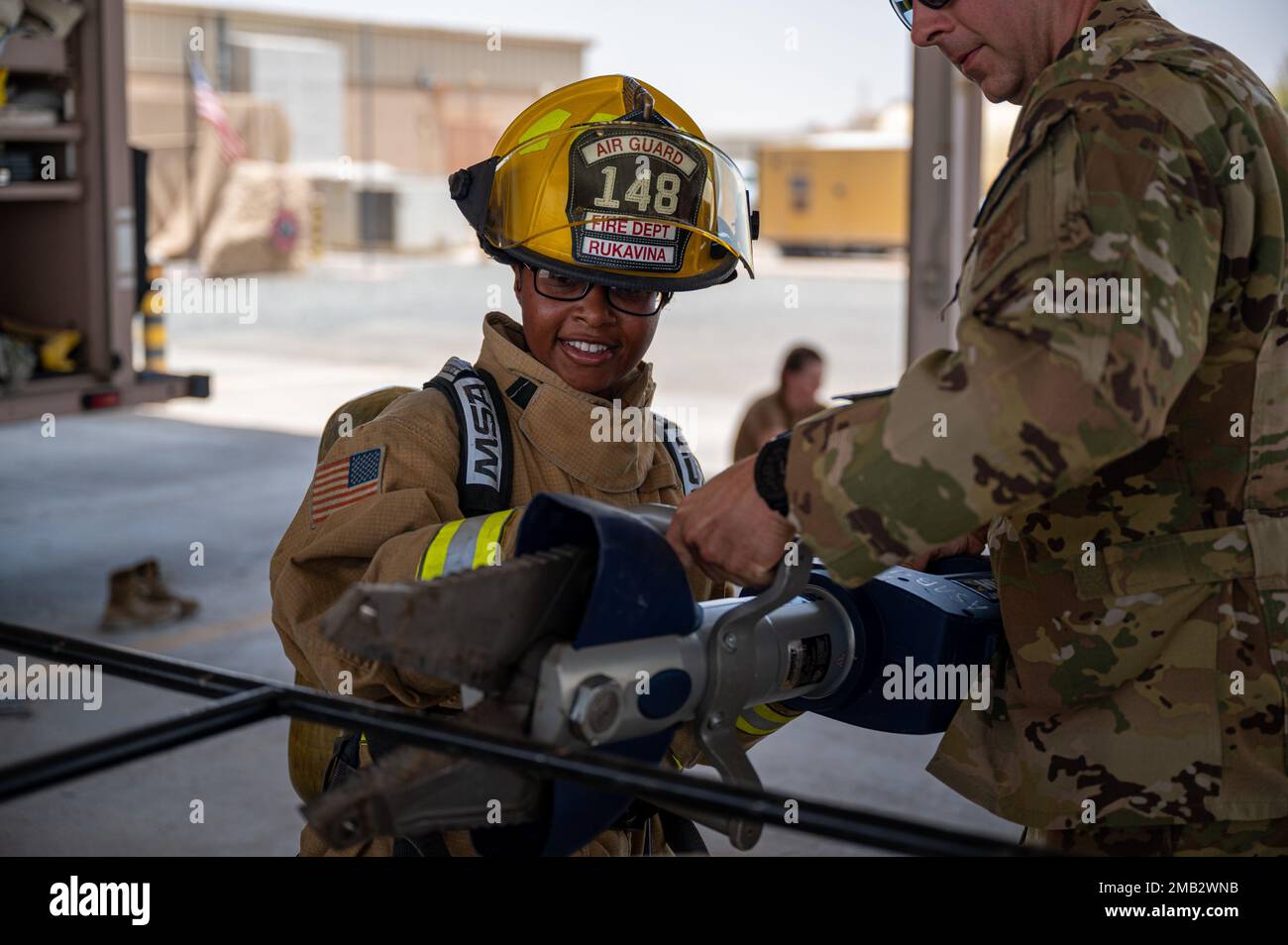 U.S. Air Force Staff Sgt. Paris Lucas Chamberlain, force protection ...