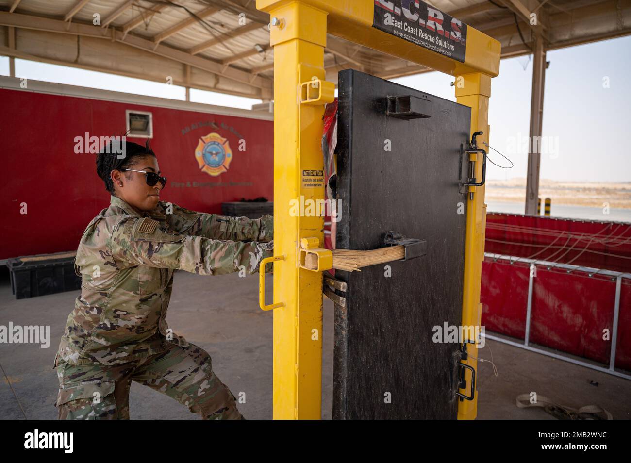 U.S. Air Force Staff Sgt. Ishimine Johnson, noncommissioned officer in ...