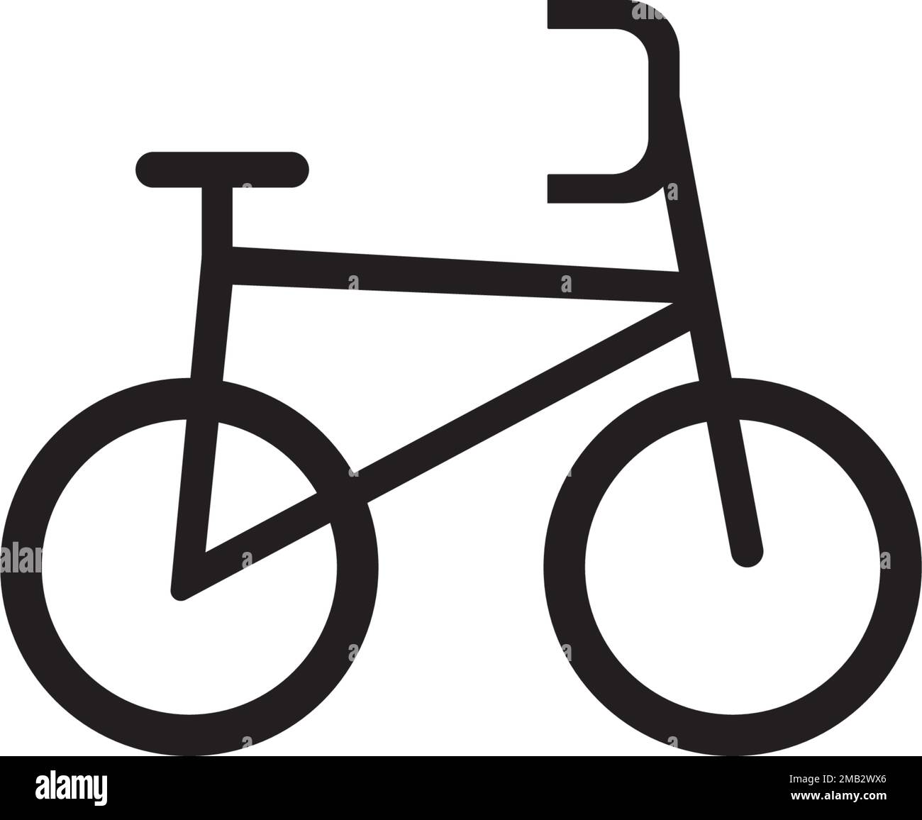 Bicycle logo vector ilustration template Stock Vector Image & Art - Alamy