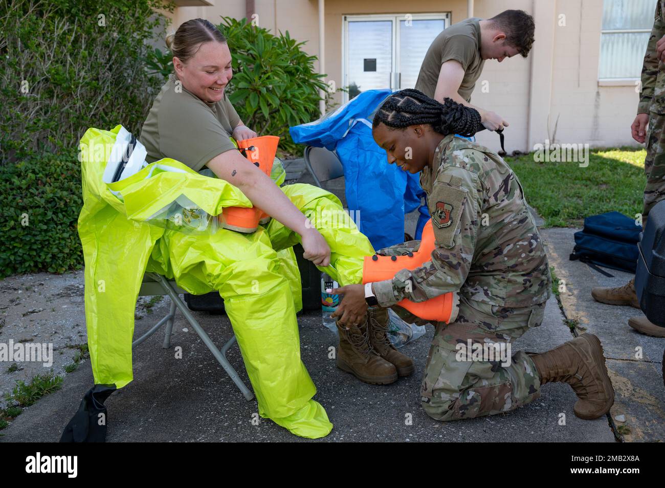 The 45th Medical Group’s bioenvironmental team at Patrick Space Force ...