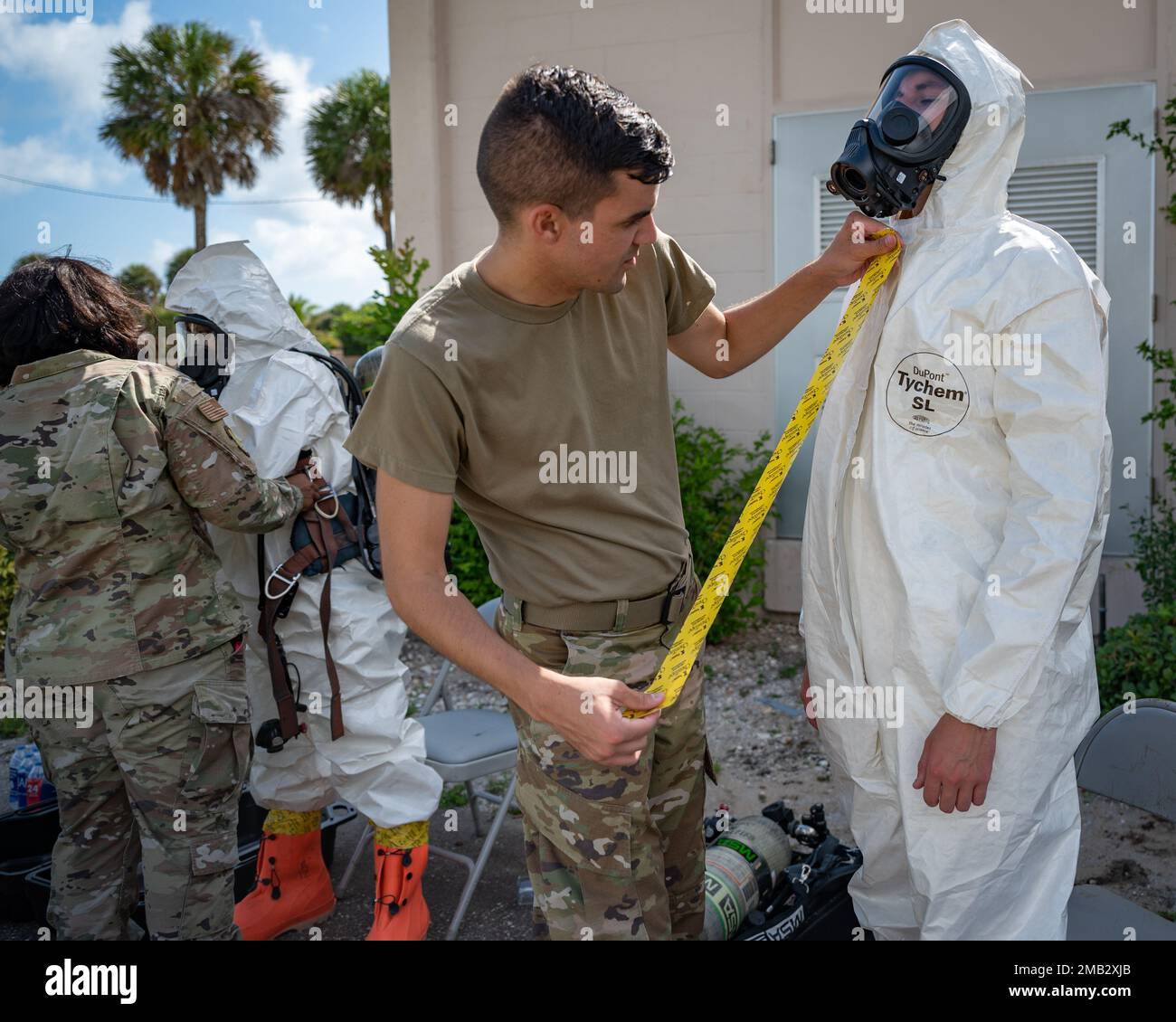 The 45th Medical Group’s bioenvironmental team at Patrick Space Force ...