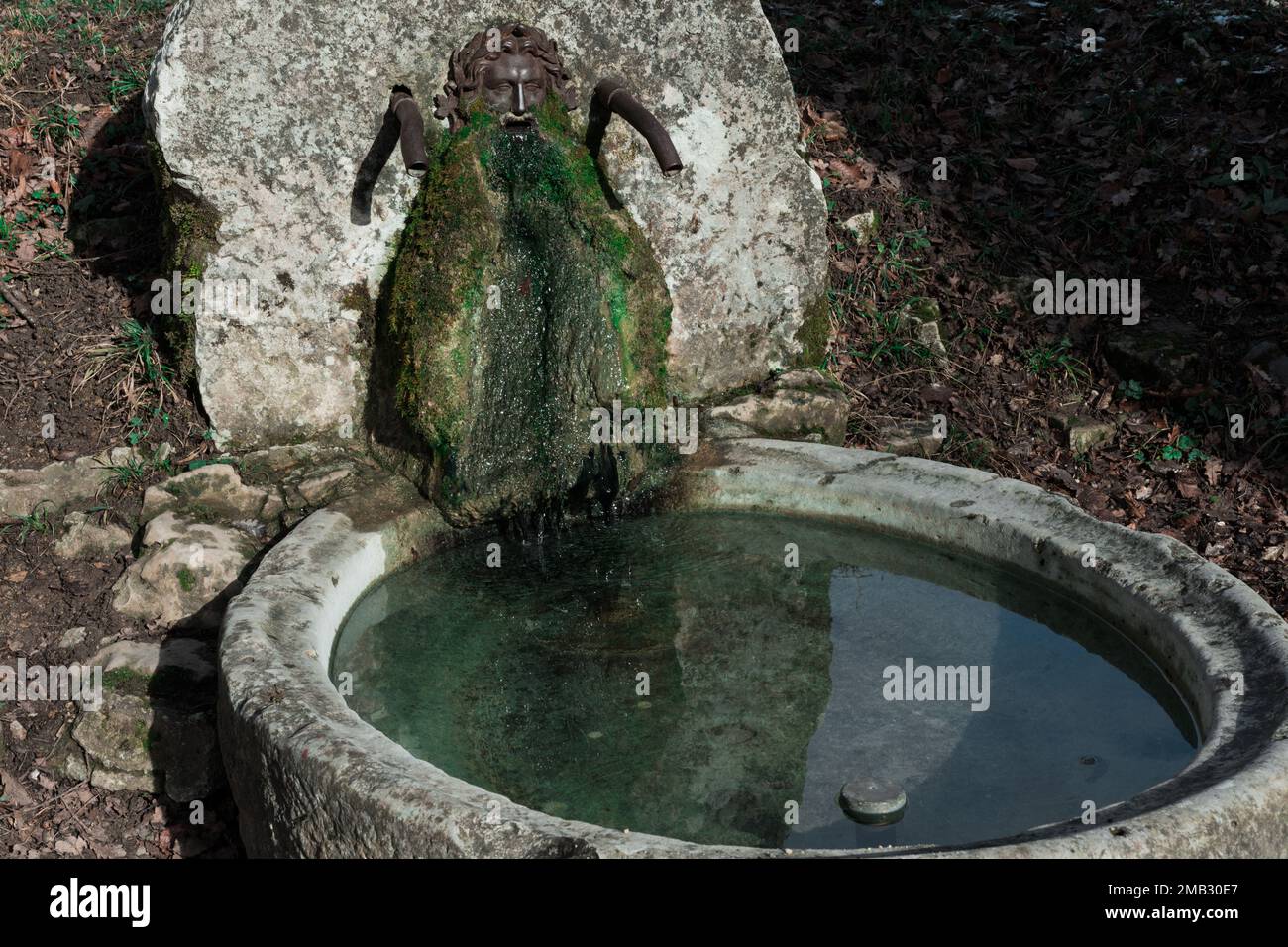 Cernunnos shows the animal in us with his mirror Stock Photo - Alamy