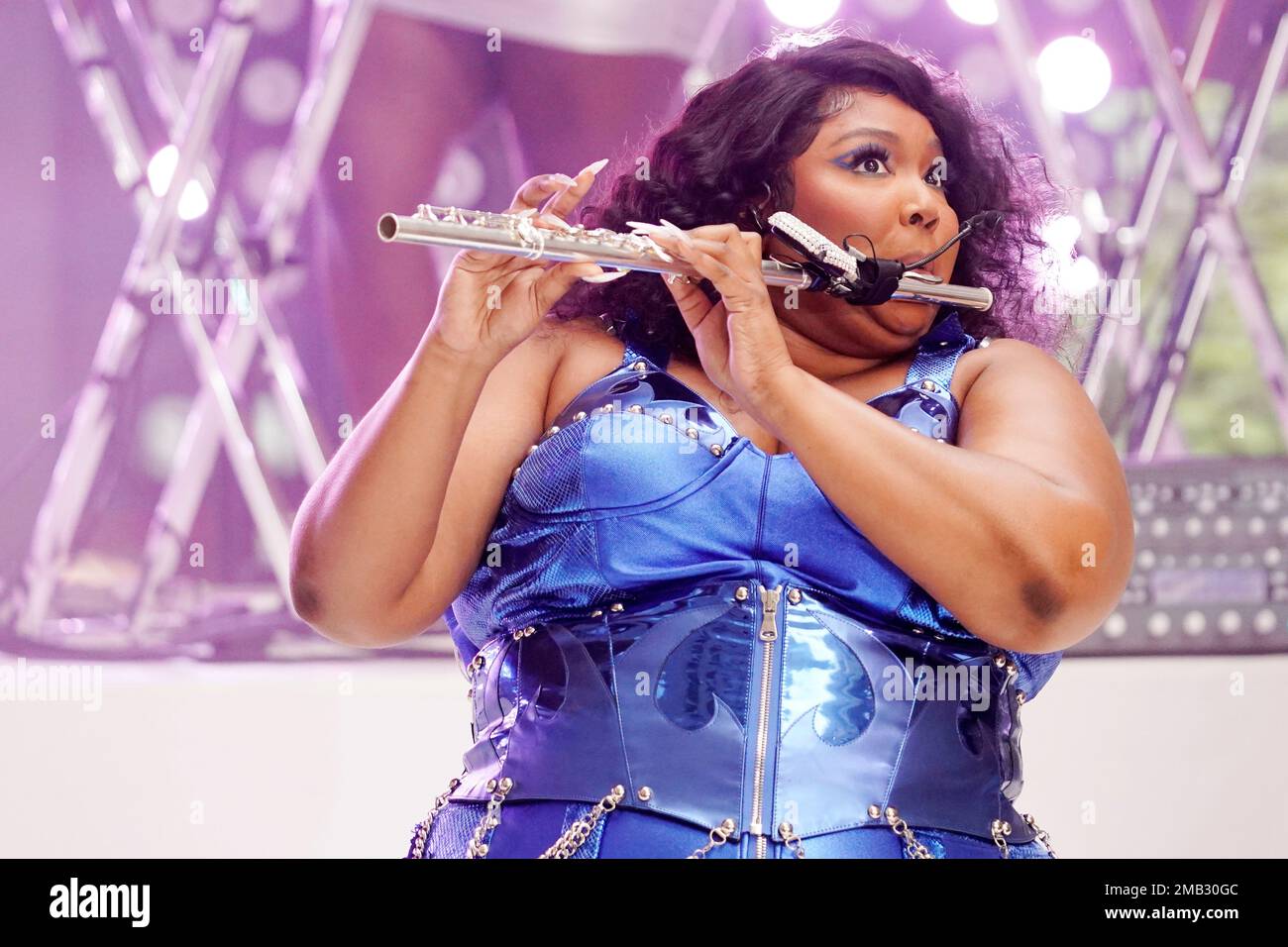 Lizzo performs on NBC's Today show at Rockefeller Plaza on Friday, July ...