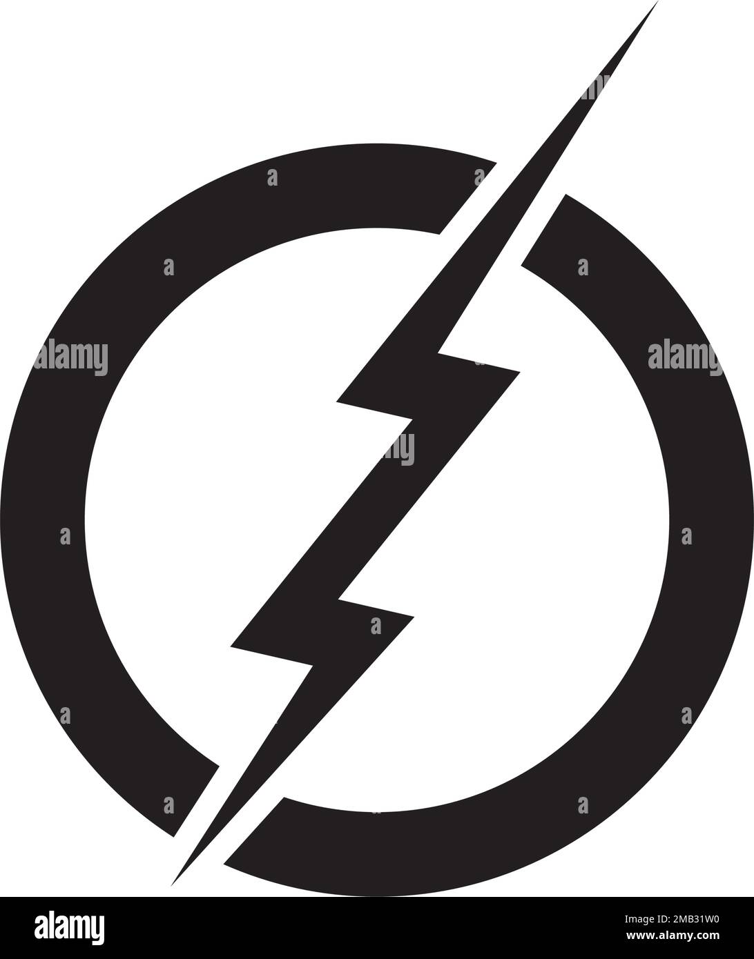 power lighting electric icon logo Stock Vector Image & Art - Alamy