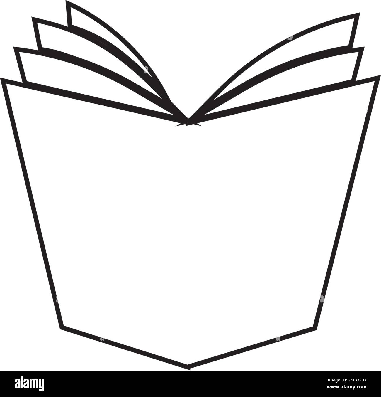 Book education Logo Template vector Illustration design Stock Vector ...