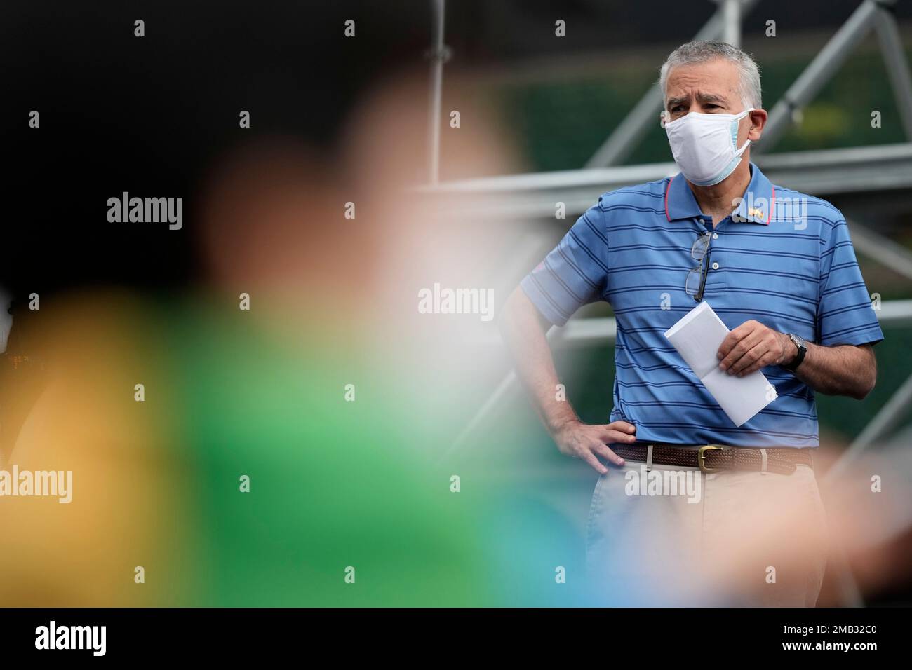 U.S. Ambassador to South Korea Philip Goldberg prepares to speak during ...
