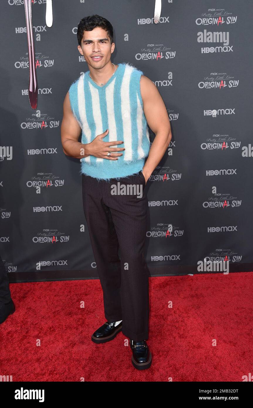 Alex Aiono arrives at a special screening of "Pretty Little Liars ...