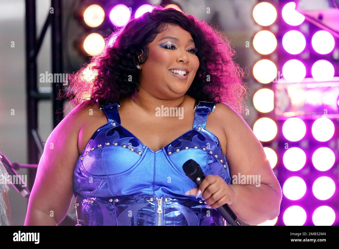 Lizzo performs on NBC's Today show at Rockefeller Plaza on Friday, July ...