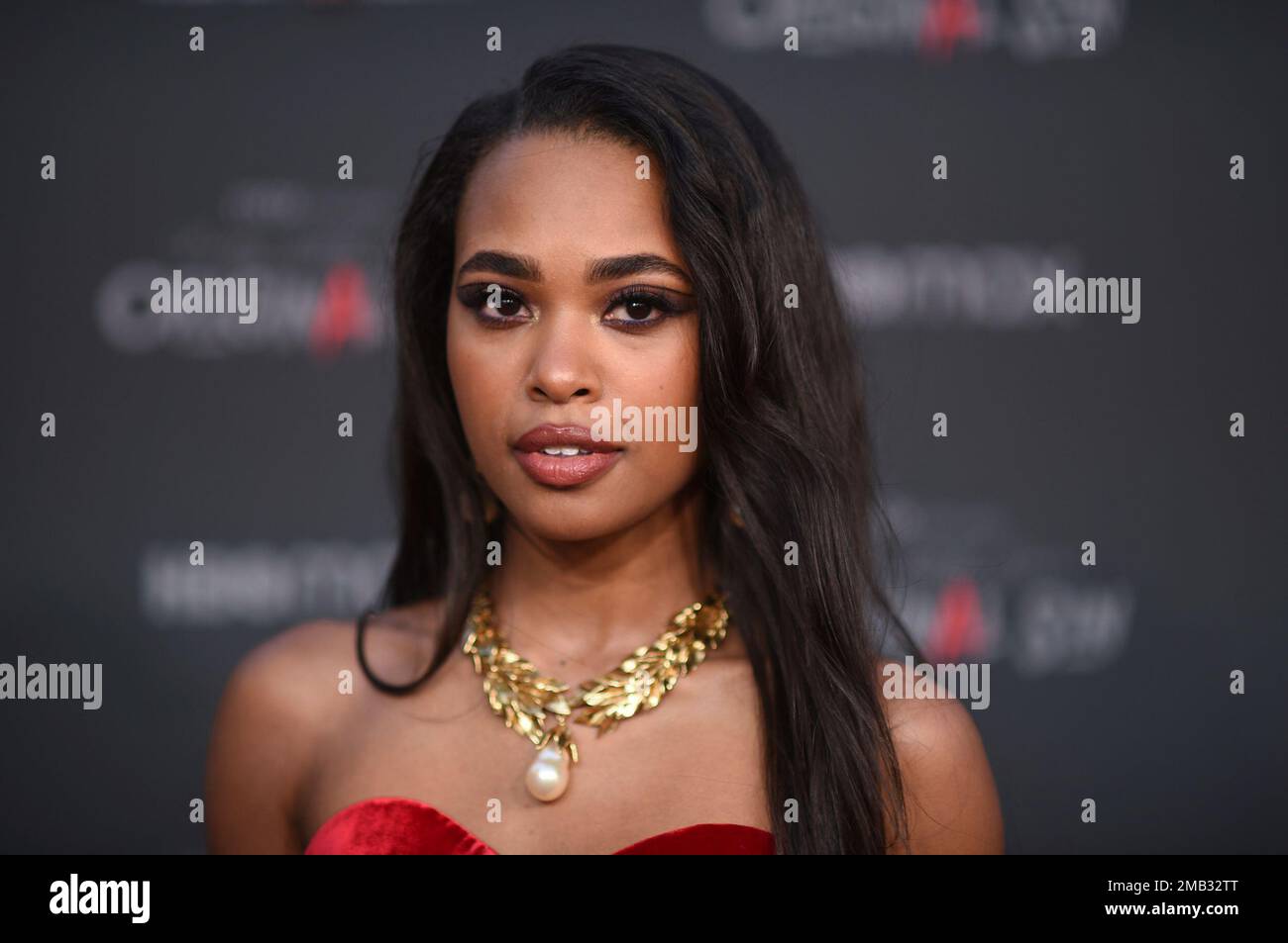 Zaria arrives at a special screening of "Pretty Little Liars: Original ...