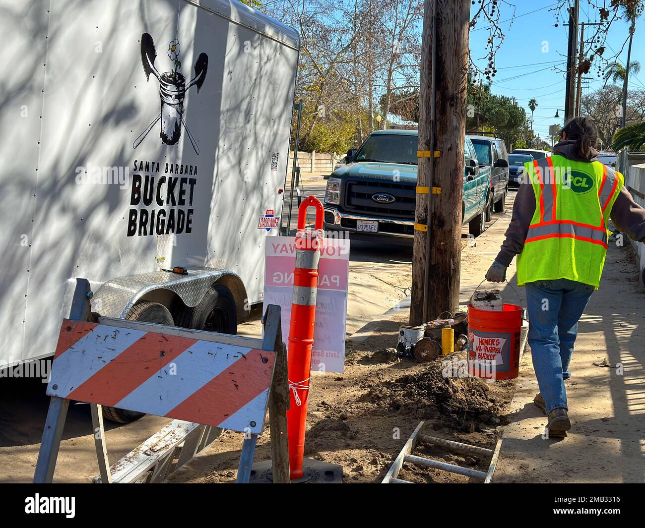 Montecito santa barbara street hi-res stock photography and images - Alamy