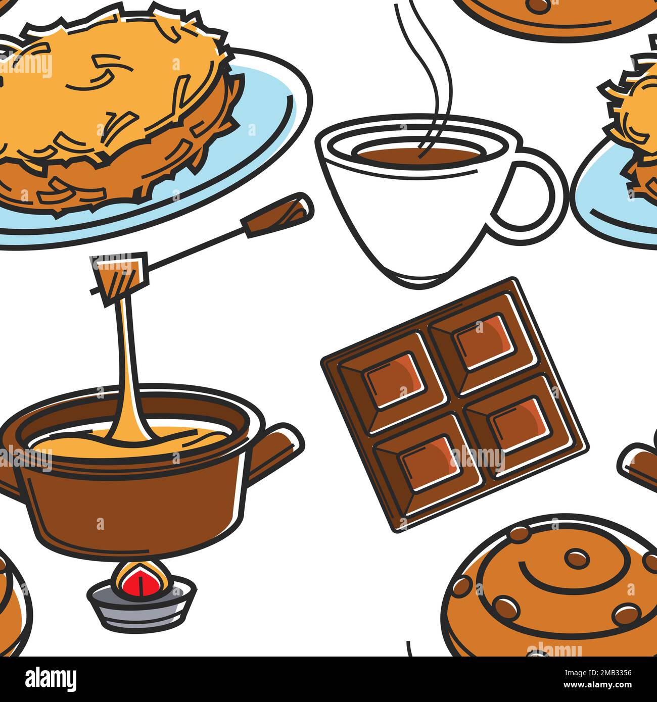 Traditional swiss dish Stock Vector Images - Alamy
