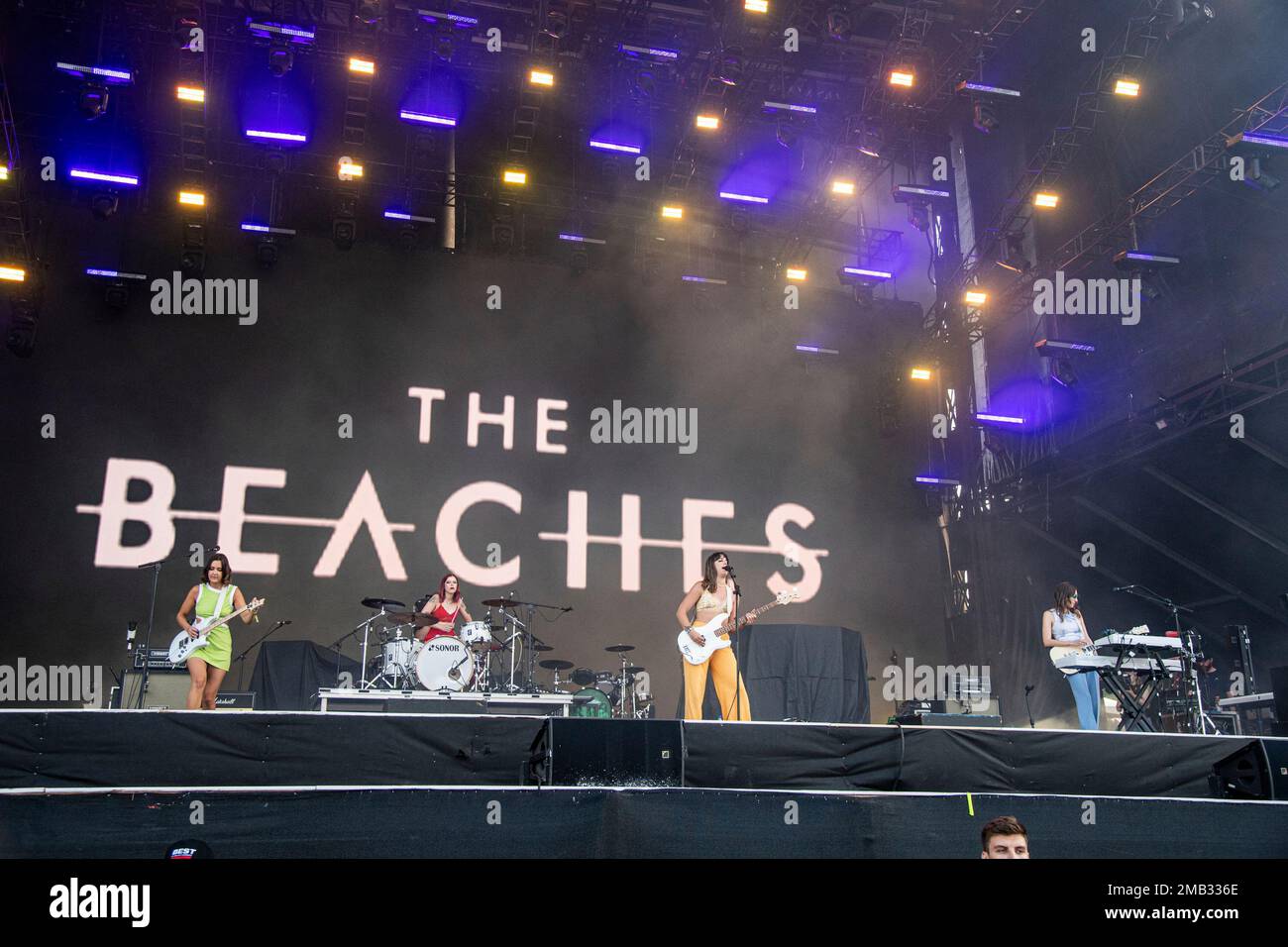 Kylie Miller, left, Eliza Enman-McDaniel, Jordan Miller, and Leandra ...