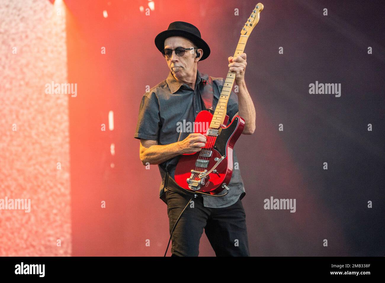 Duke Erikson of Garbage performs during the Festival d'été de Québec on ...