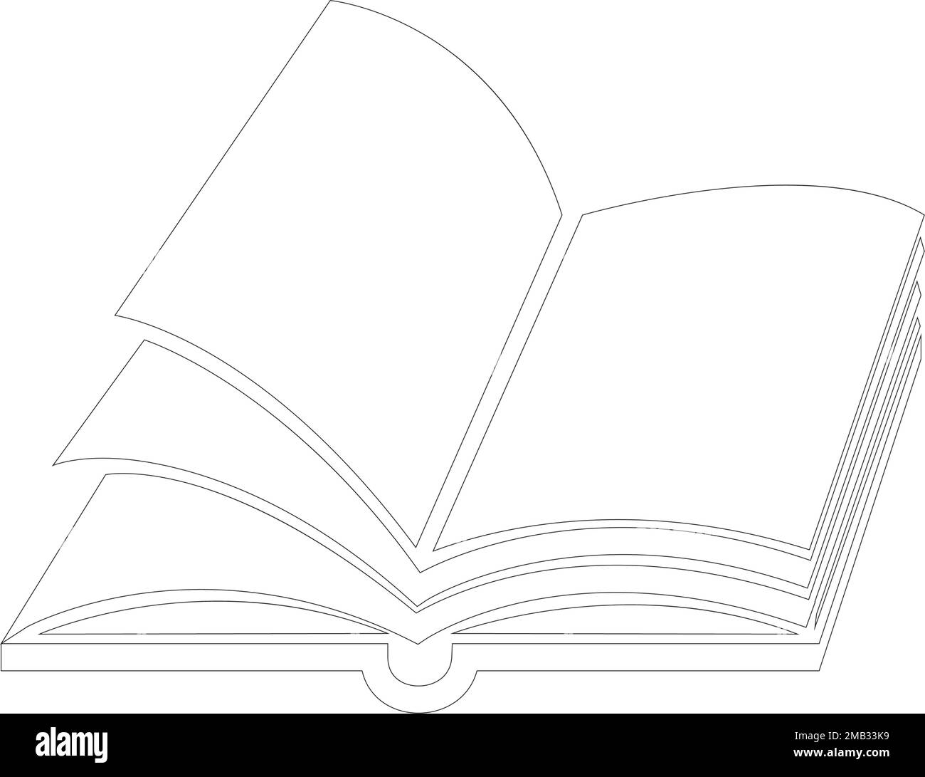 Book Logo Template vector Illustration design Stock Vector Image & Art ...