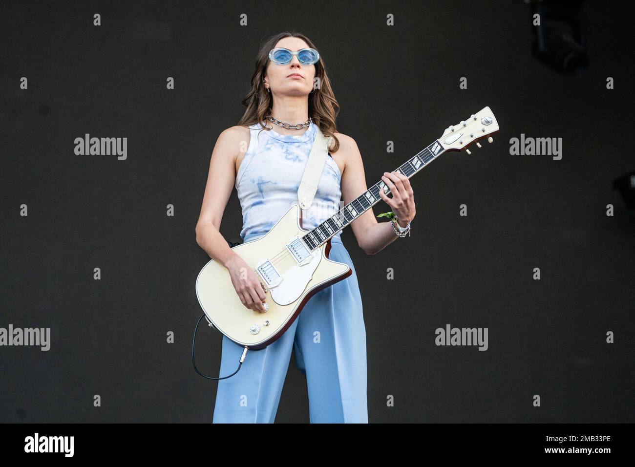 Leandra Earl of The Beaches performs during the Festival d'été de ...