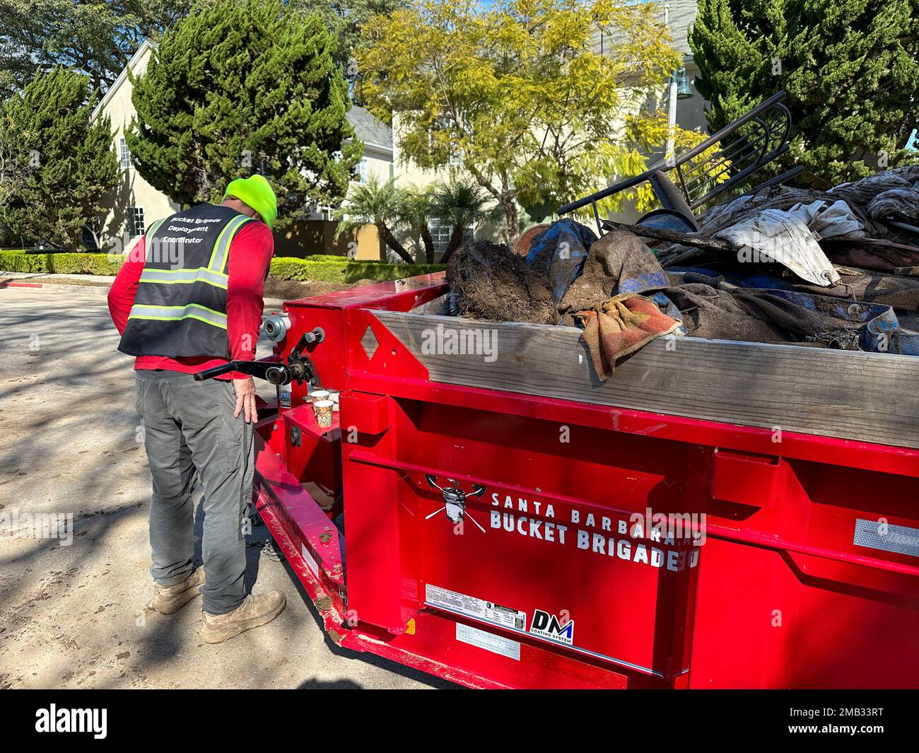 Santa Barbara, California, U.S.A. 19th Jan, 2023. Santa Barbara Bucket ...