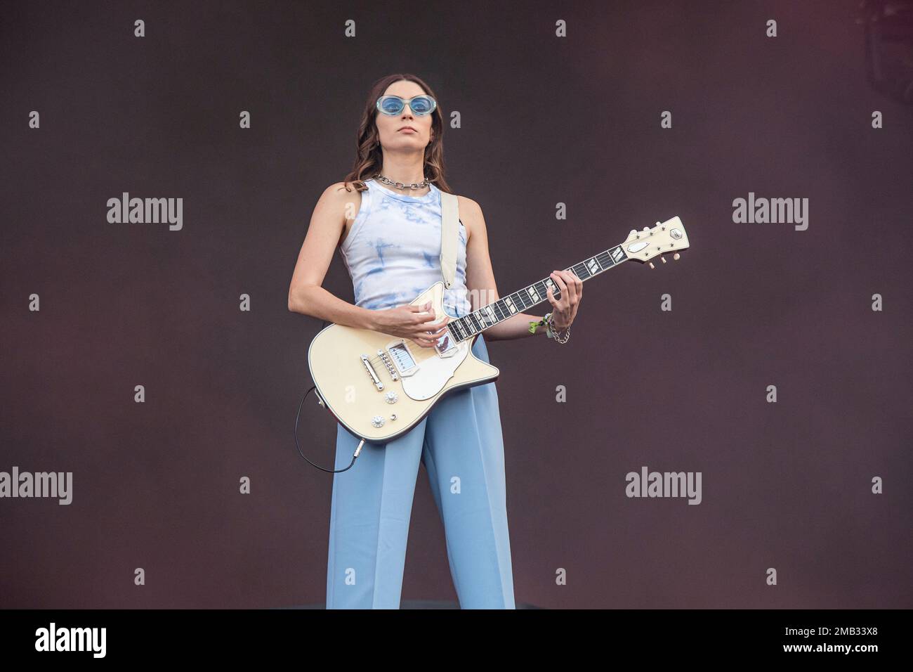 Leandra Earl of The Beaches performs during the Festival d'été de ...