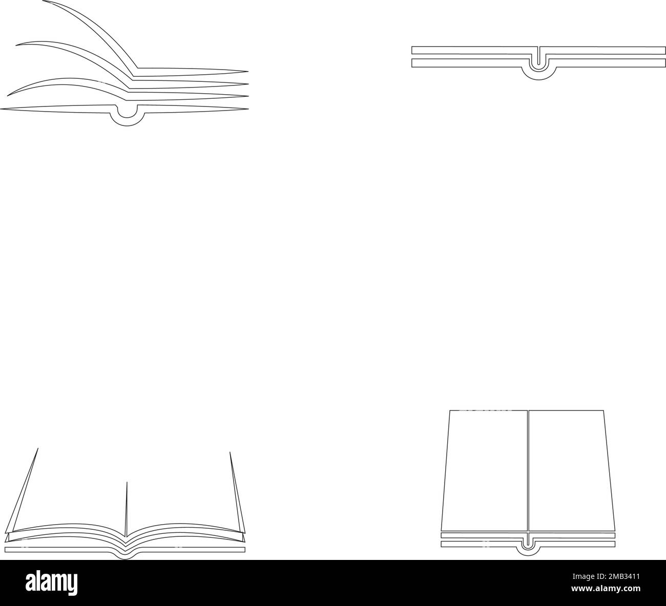 Book Logo Template vector Illustration design Stock Vector Image & Art ...