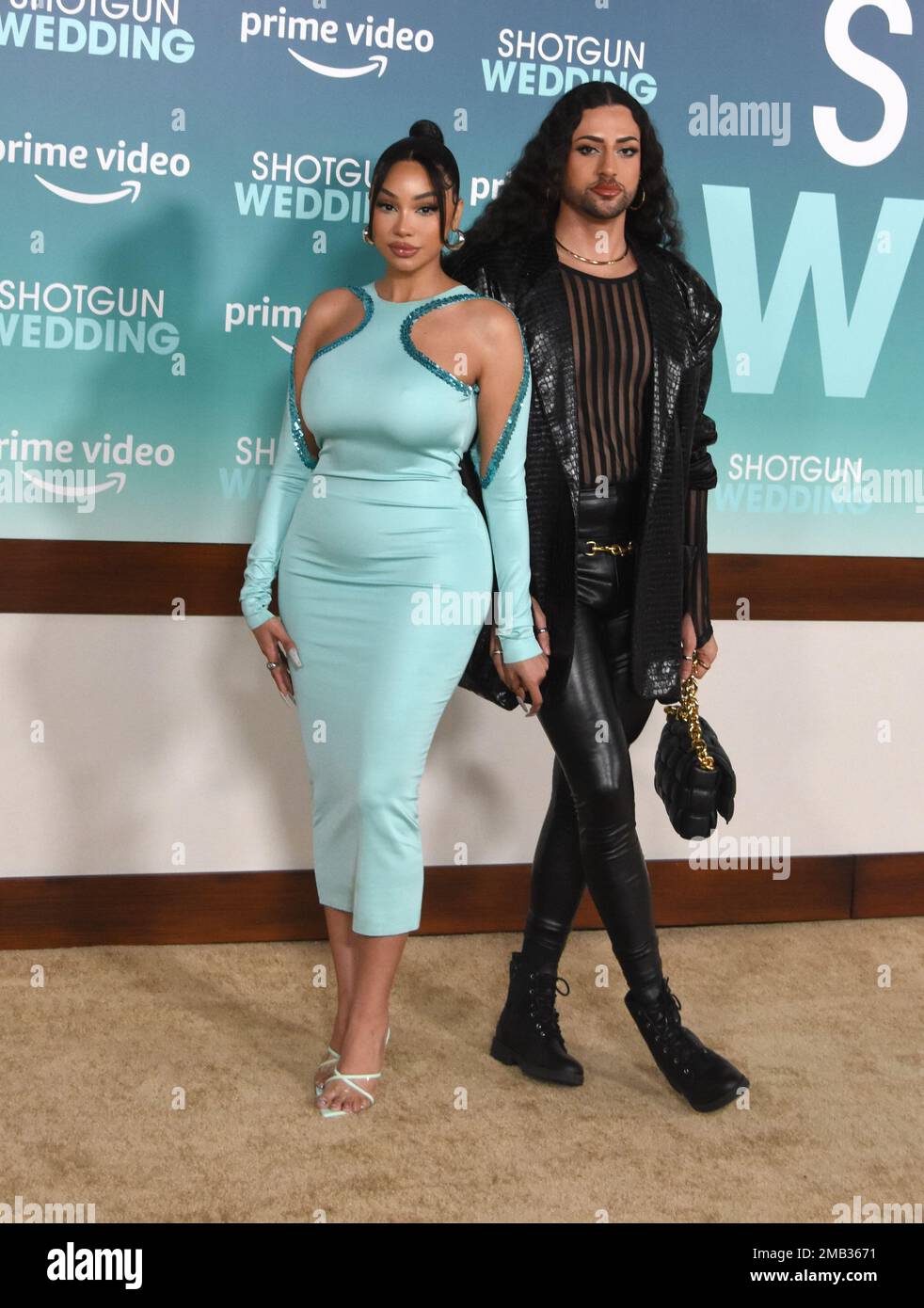 Hollywood, California, USA 18th January 2023 Melly Sanchez and Khriss ...