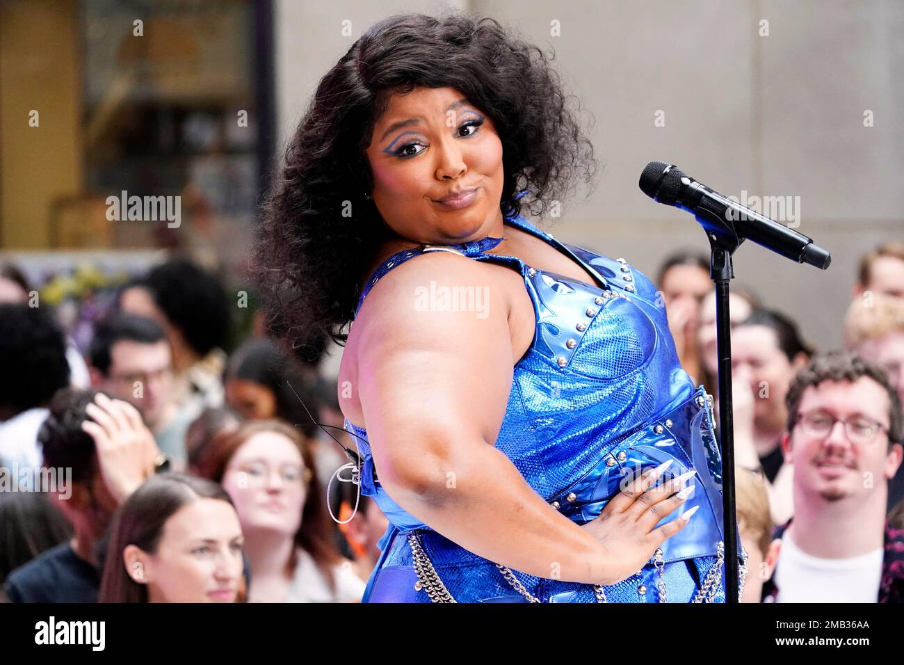 Lizzo performs on NBC's Today show at Rockefeller Plaza on Friday, July ...