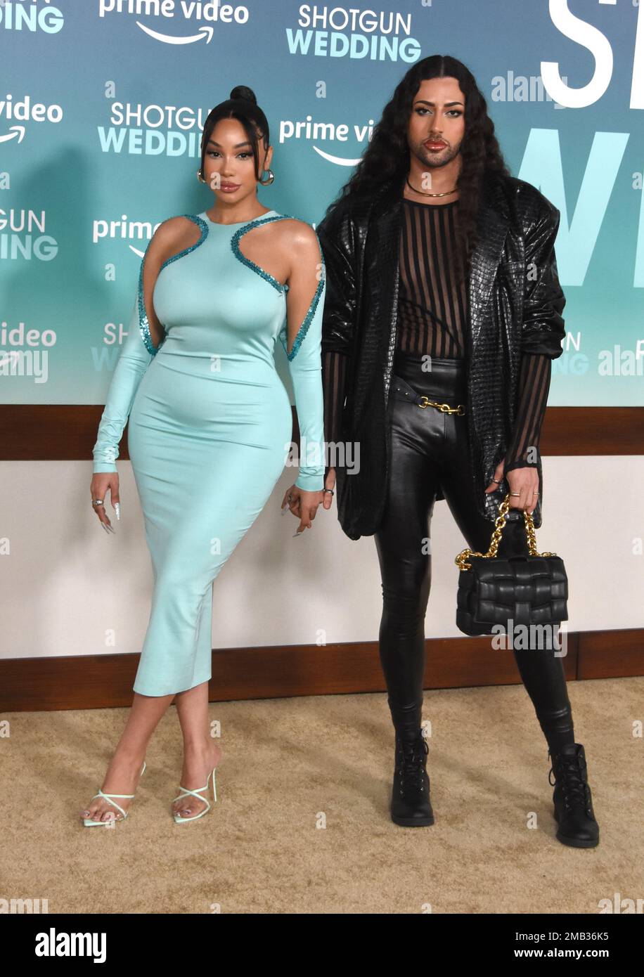 Hollywood, California, USA 18th January 2023 Melly Sanchez and Khriss ...