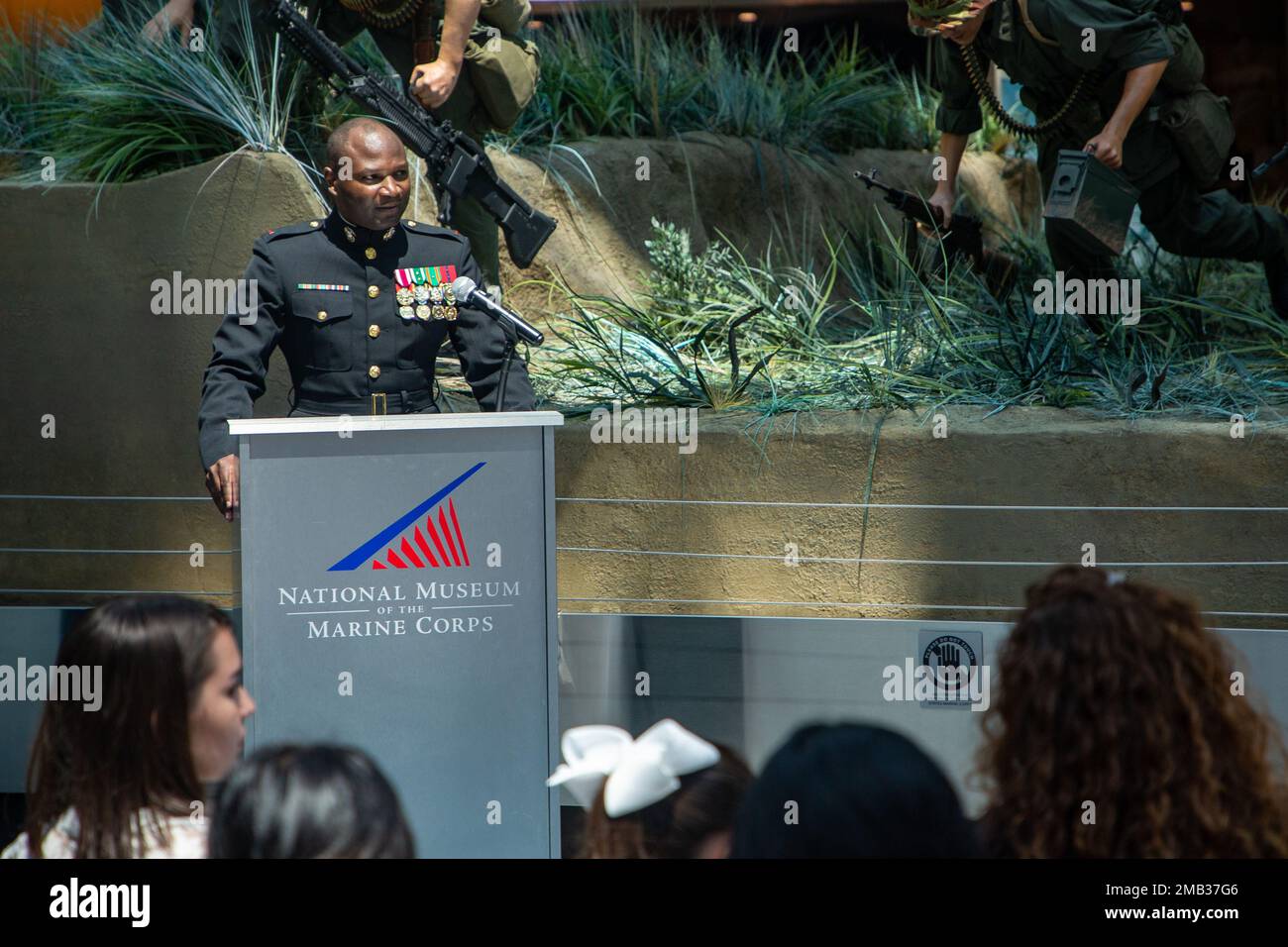 U.S. Marine Corps Chief Warrant Officer 5 Roy L. Jenkins, officer in ...