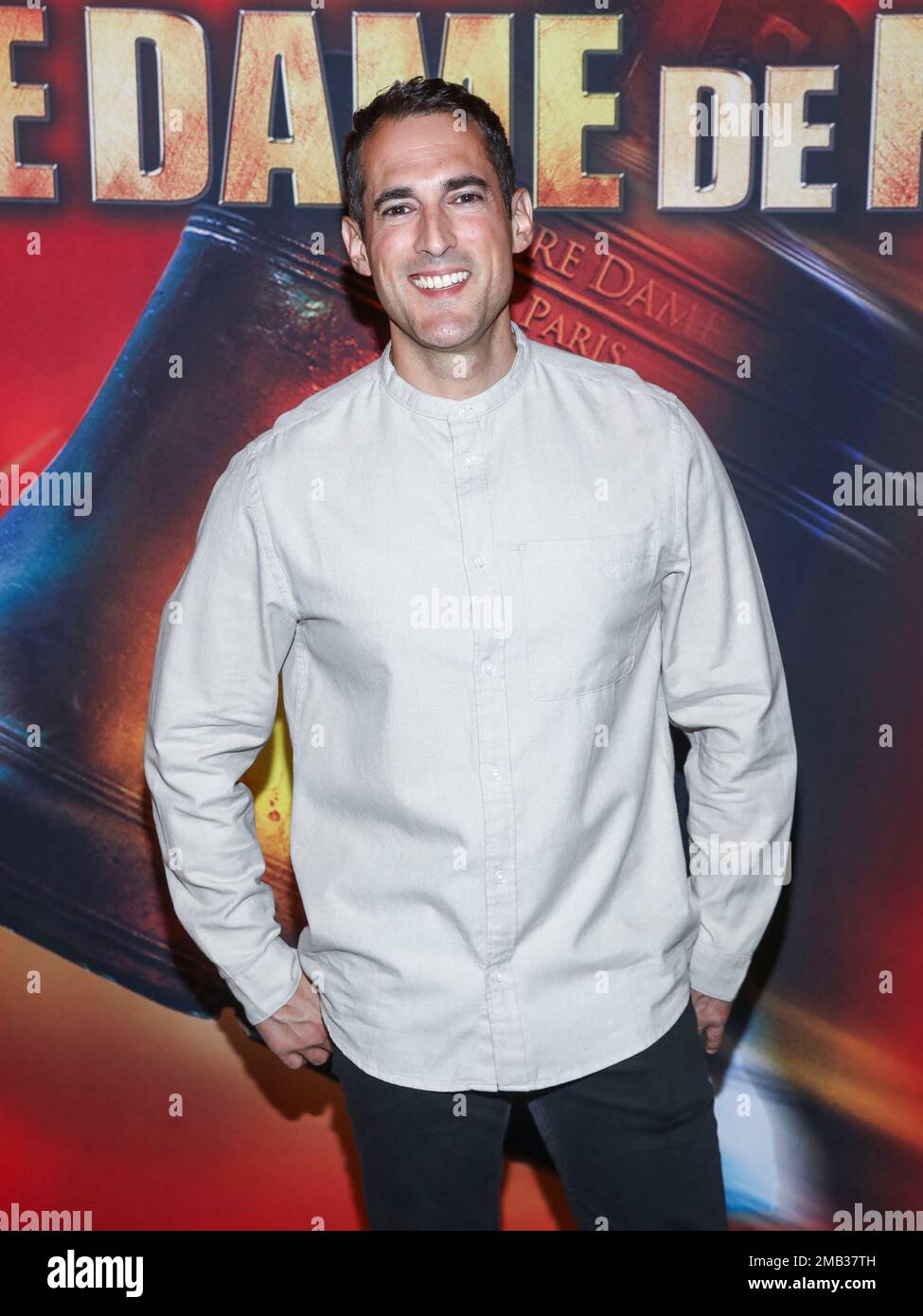 Actor Yves Pedneault attends the "Notre Dame de Paris" opening night ...