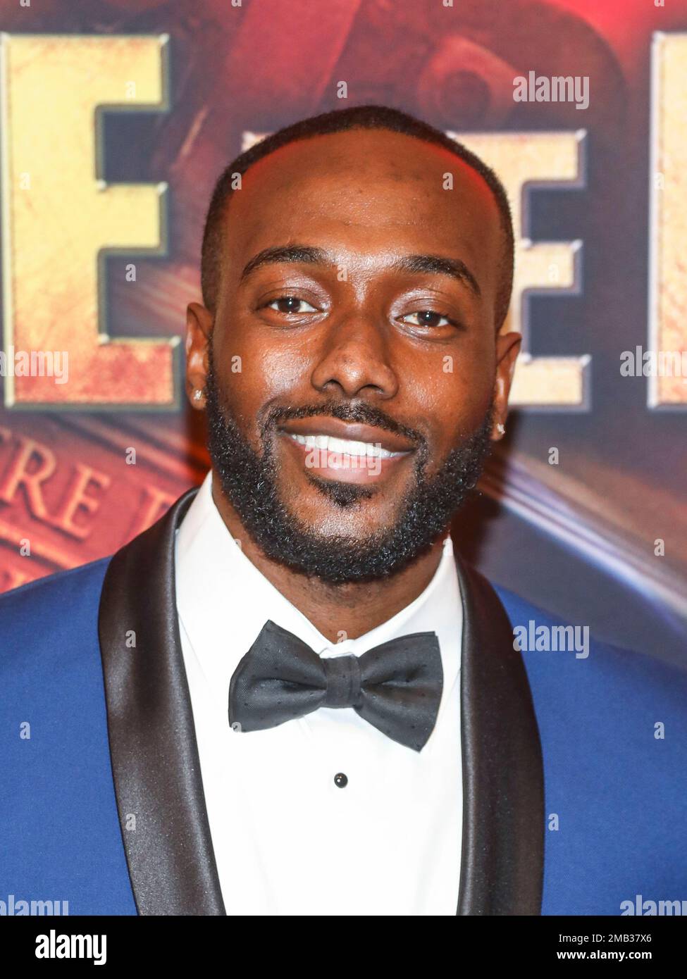 Actor Shomari Love attends the "Notre Dame de Paris" opening night gala ...
