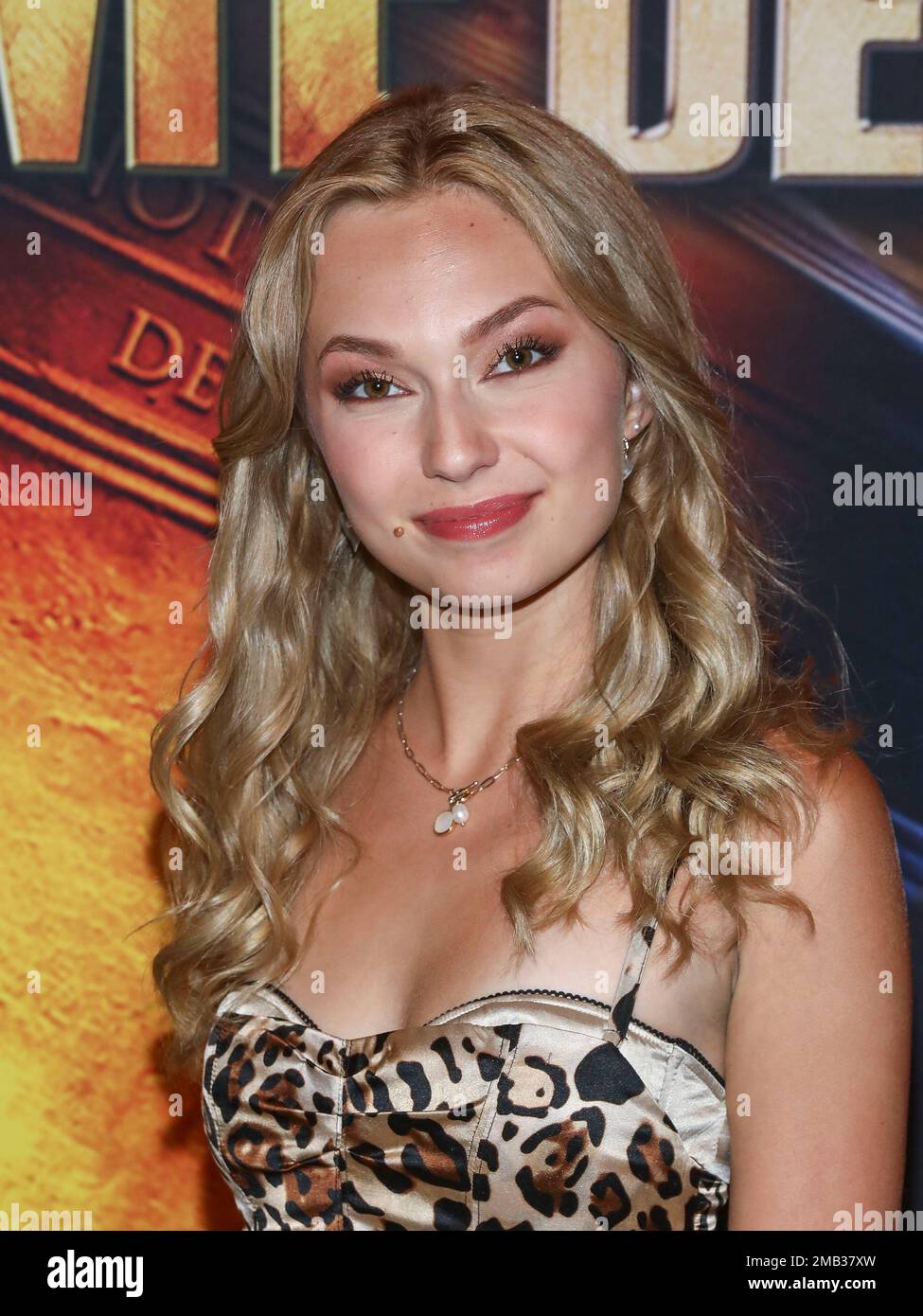 Actor Emma Lepine attends the "Notre Dame de Paris" opening night gala ...
