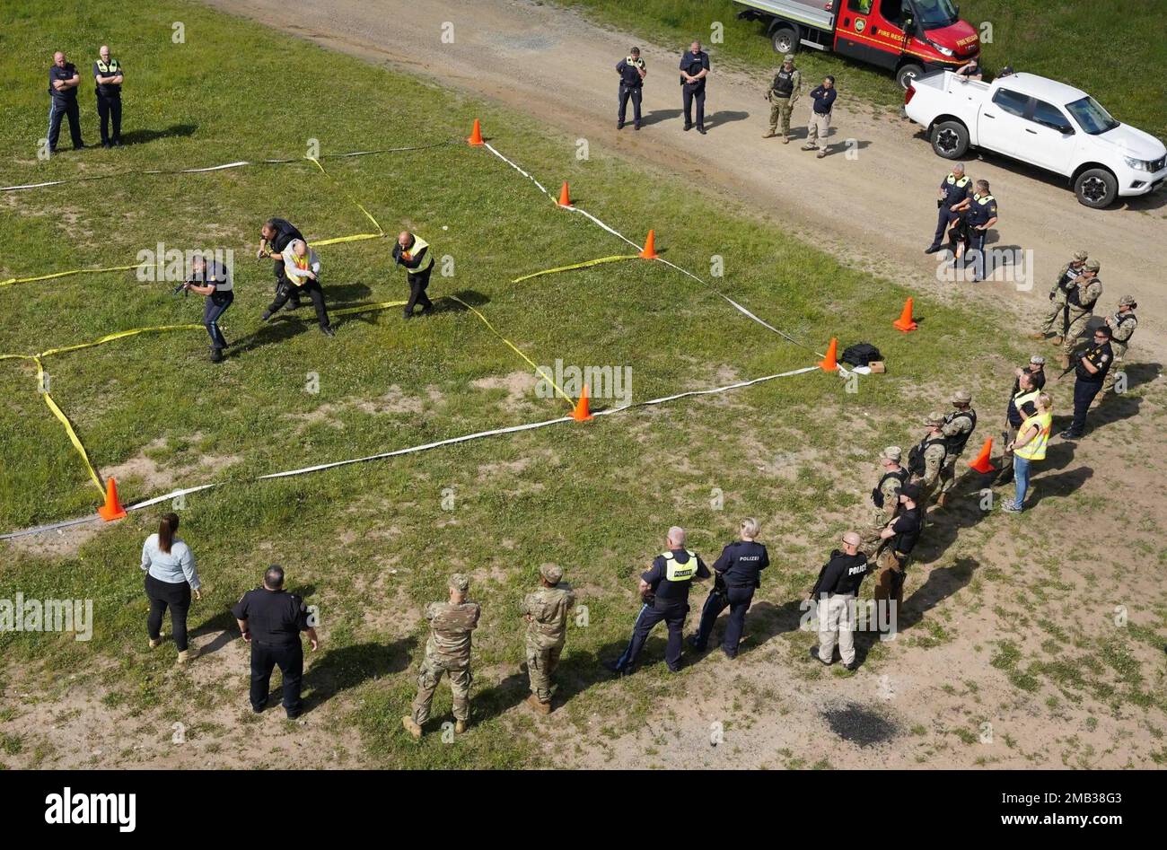 On June 15, 2022, a joint Active Shooter event was held. Sixteen German ...