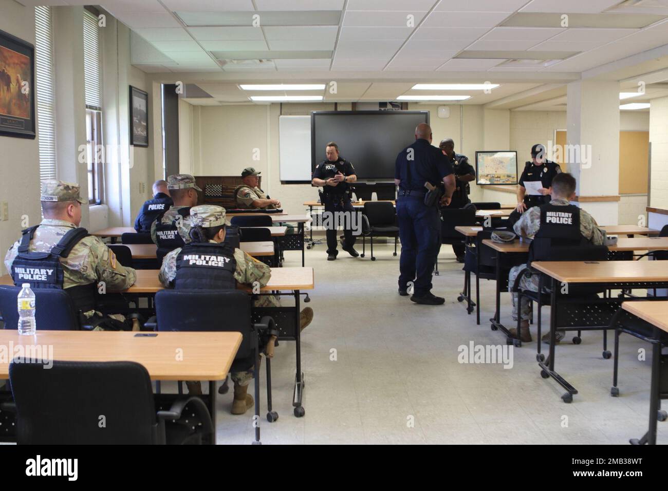 Officer Aaron Weaver, field training officer, Directorate of Emergency ...