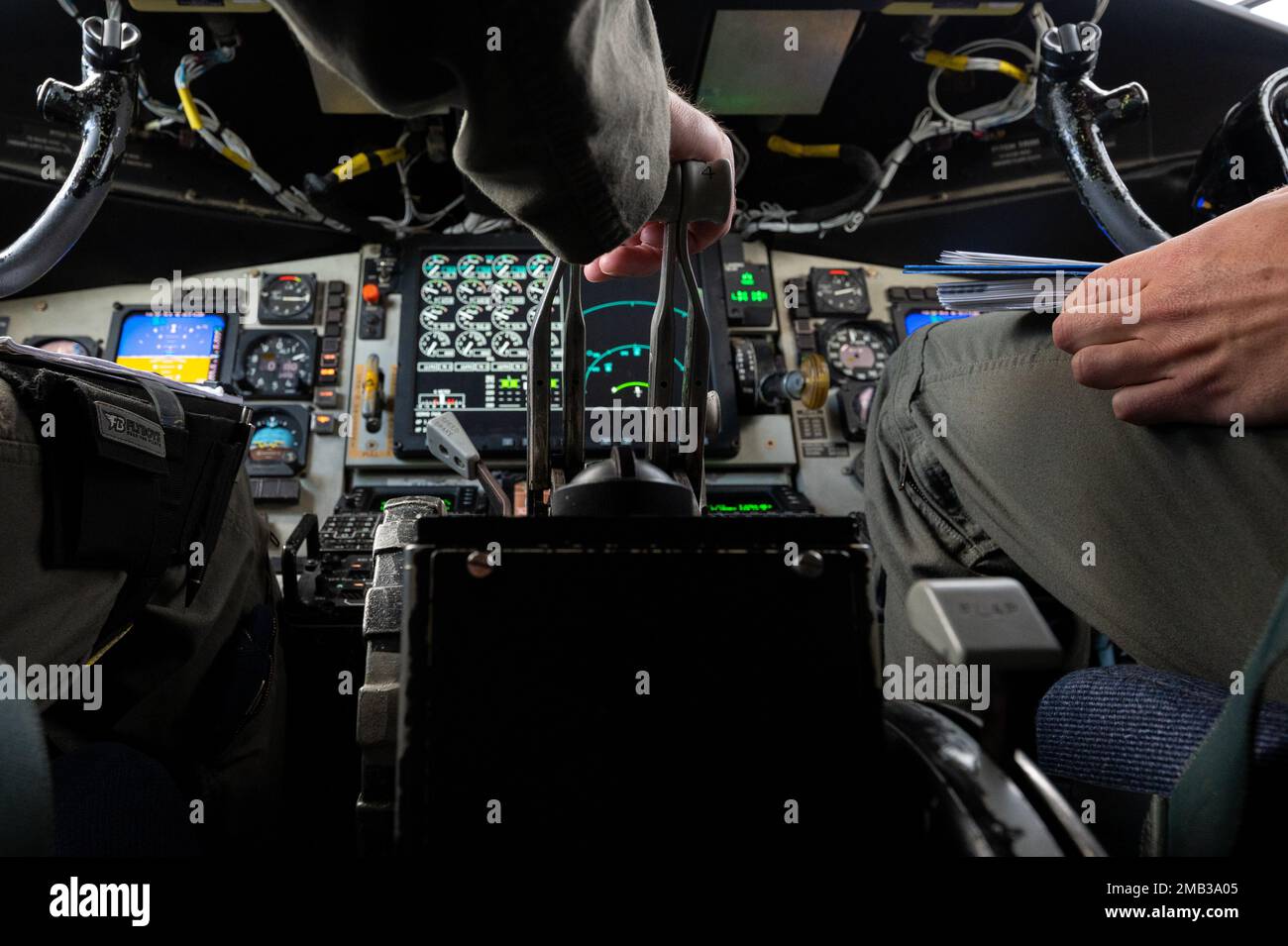 U.S. Air Force Captains Wesley Reeder (left) and Josh Klapak (right ...