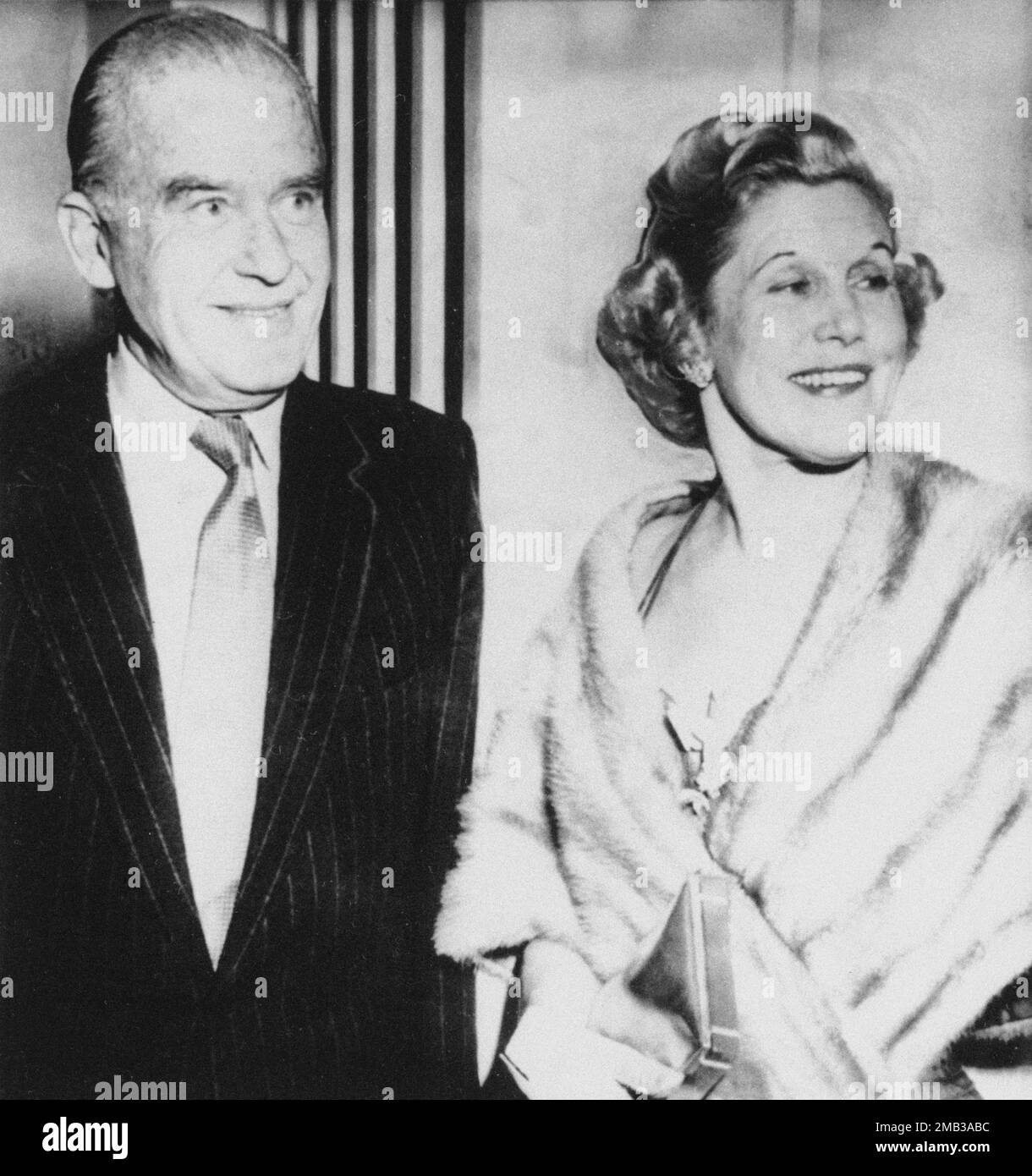 Bruno K. Graf and his wife Josephine, of Dallas, are shown entering the ...