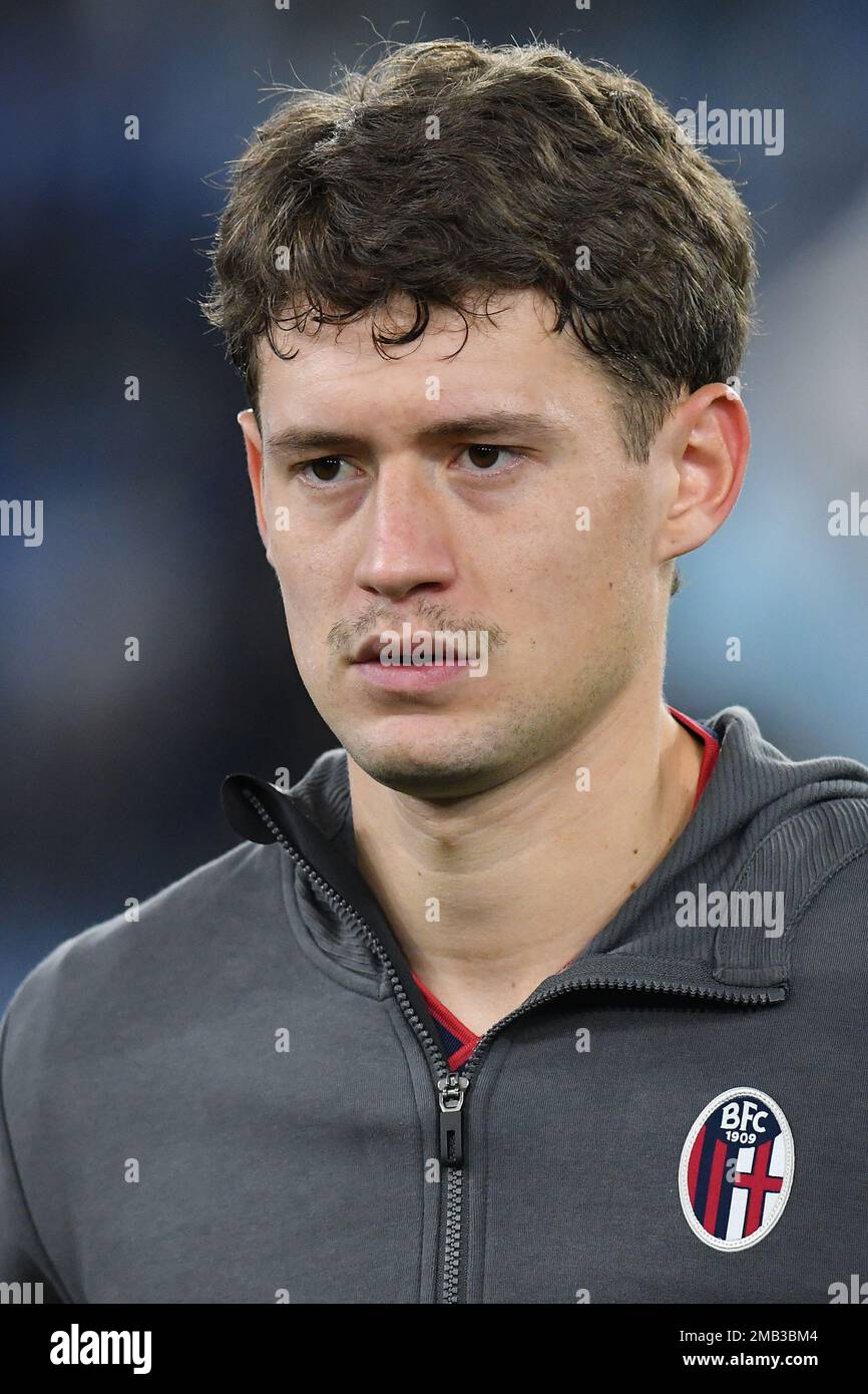 Rome, Italy , 19th January , 2023 Pictured left to right, Joaquin Sosa ...