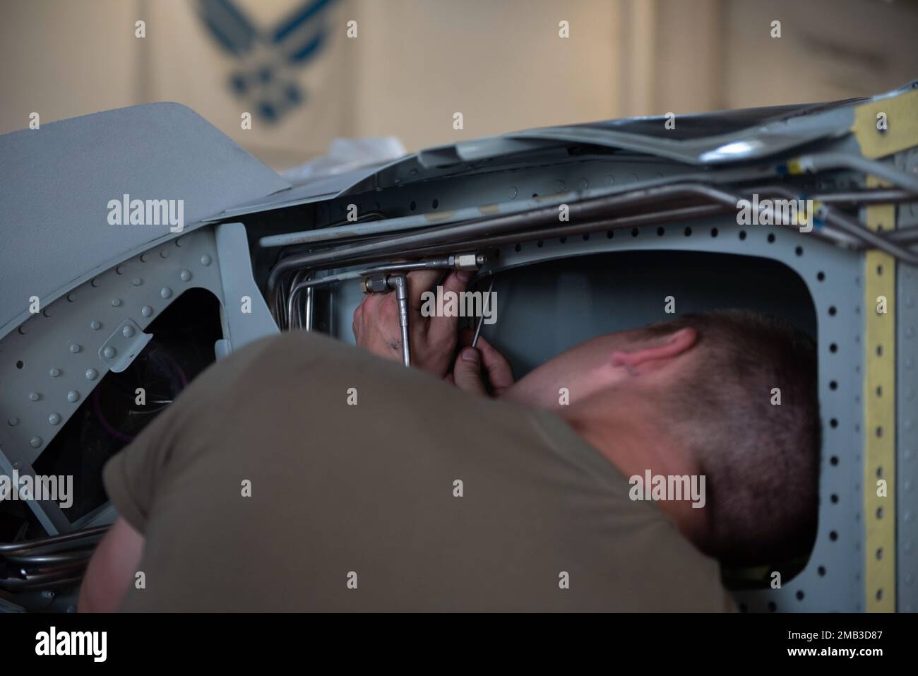 U.S. Air Force Staff Sgt. Ethan Short, 309th Aircraft Maintenance Group ...
