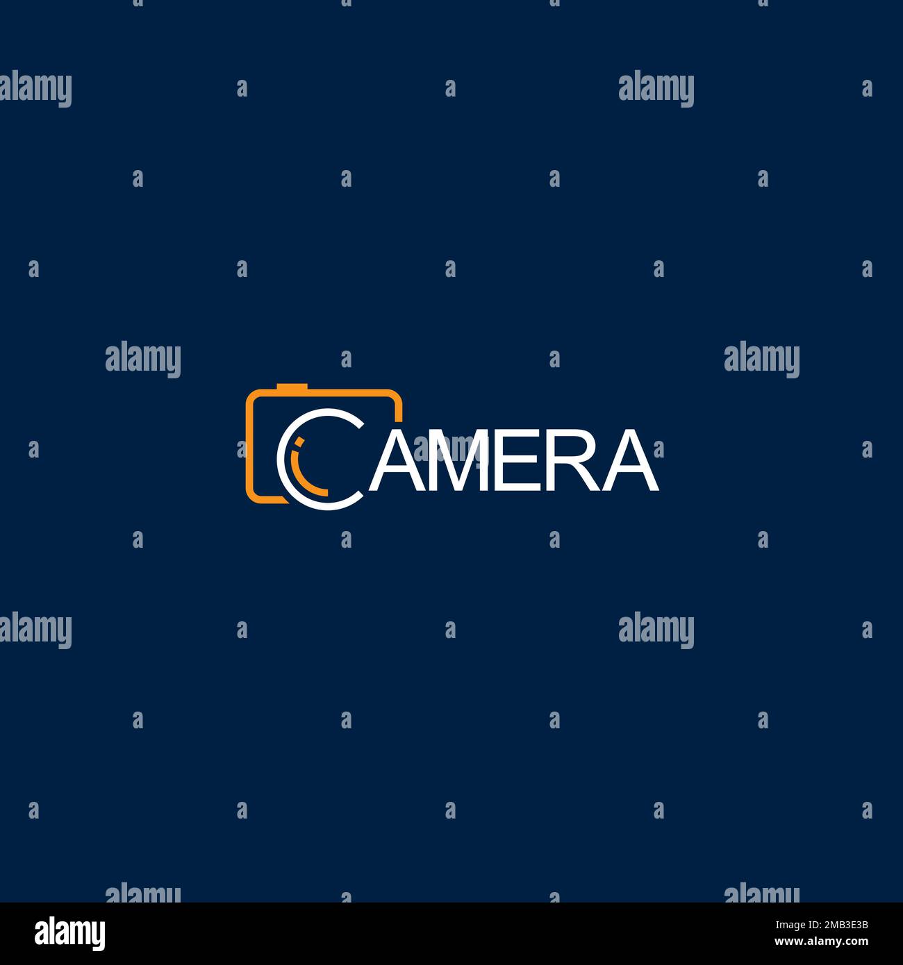 Camera logo or wordmark design Stock Vector Image & Art - Alamy
