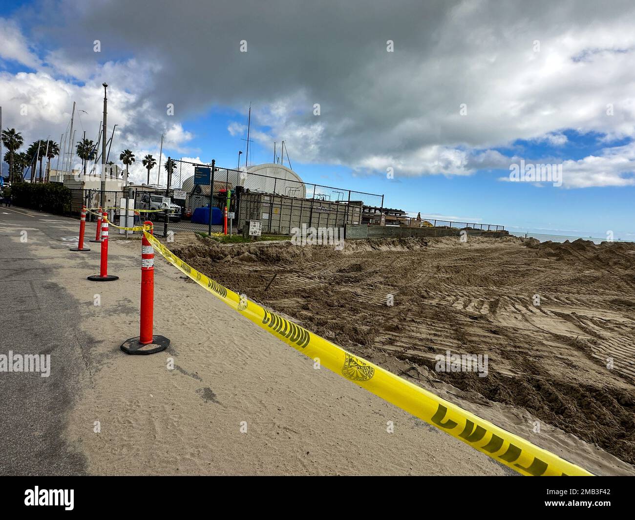 Santa Barbara, California, U.S.A. 19th Jan, 2023. The recent severe ...